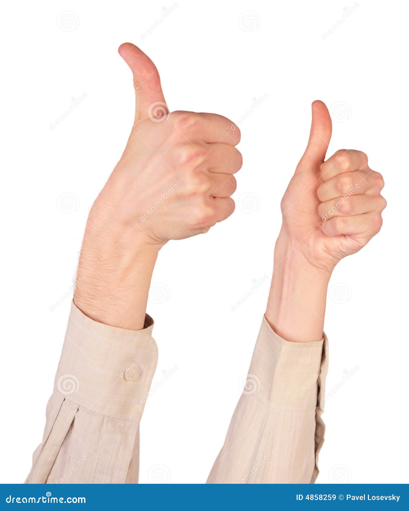 Right hand gives gesture stock image. Image of thumbs - 4858259