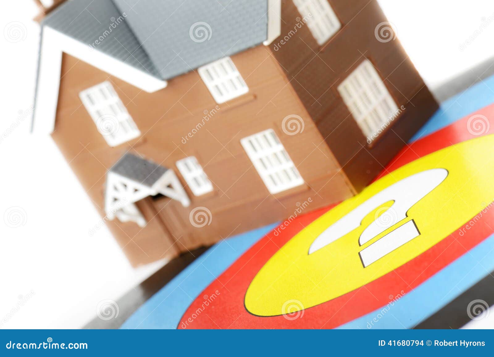 Right house stock photo. Image of business, real, objects - 41680794