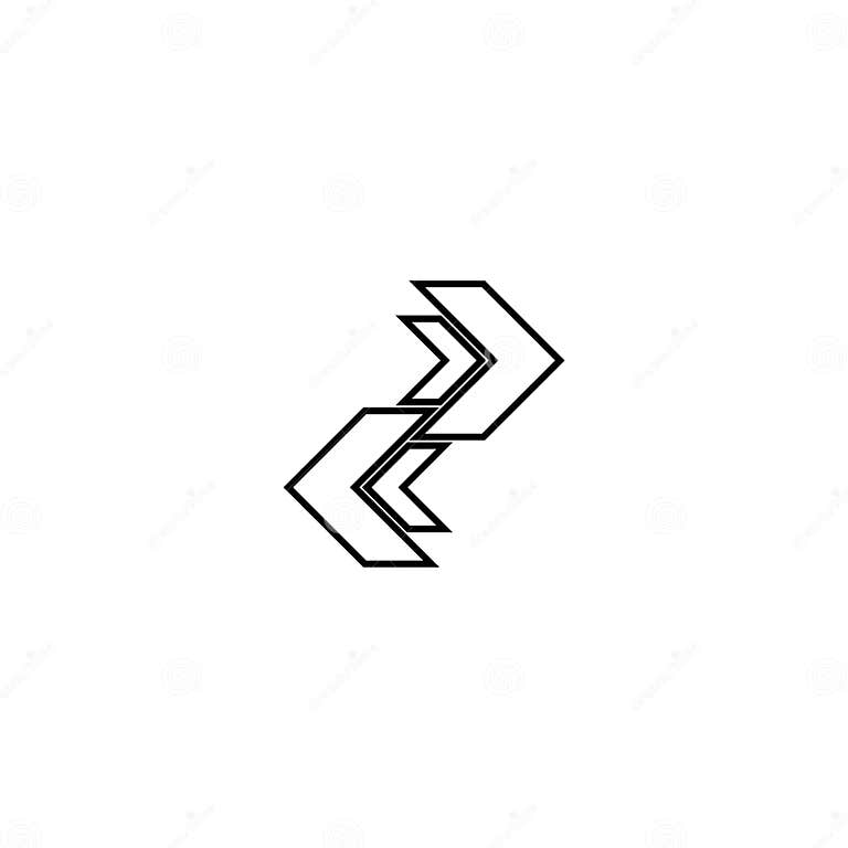Right and Left Linear Arrows Icon. Double Reverse Arrow, Replace Icon ...