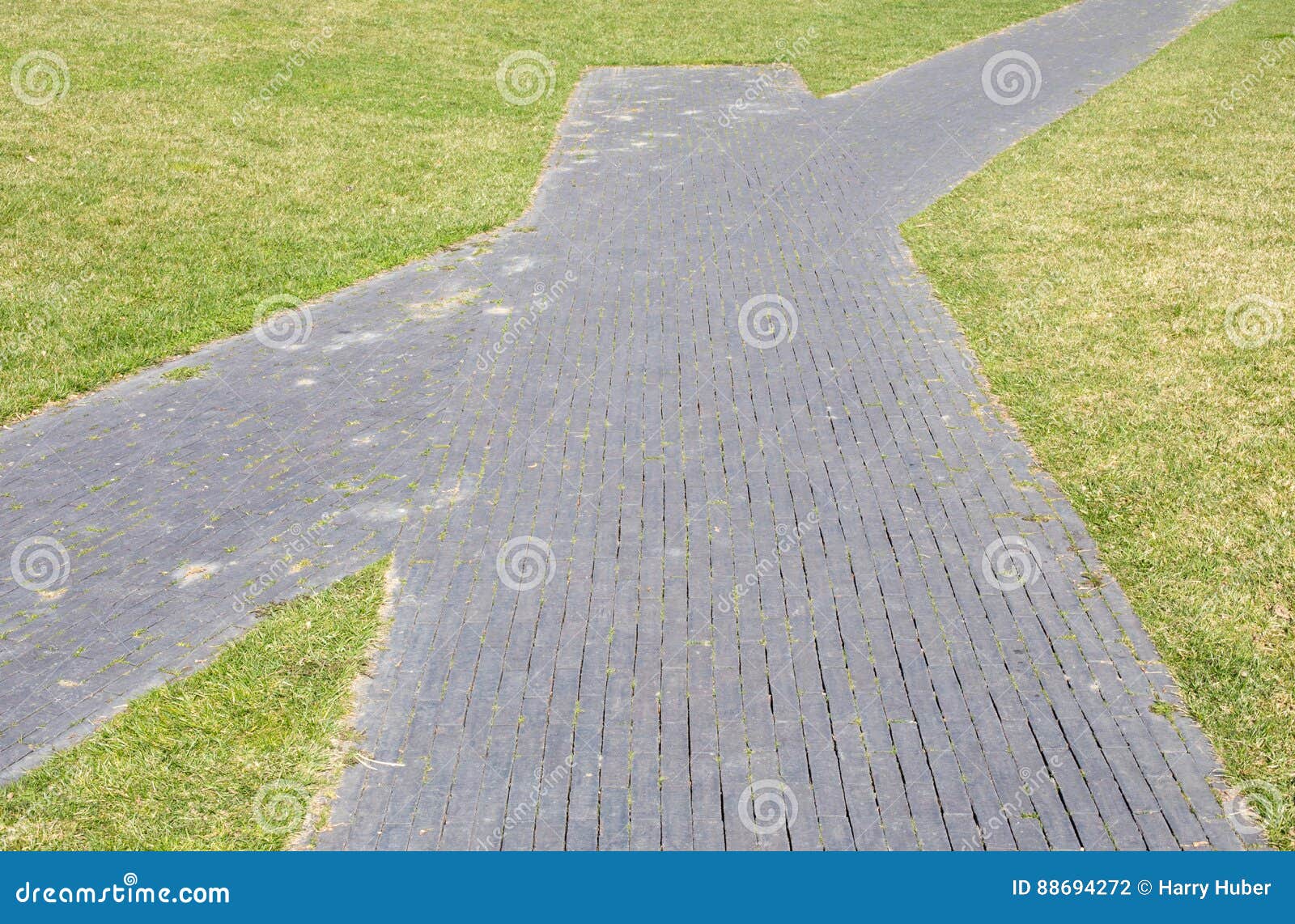 Right or Left or Straight on Stock Photo - Image of straight, path ...