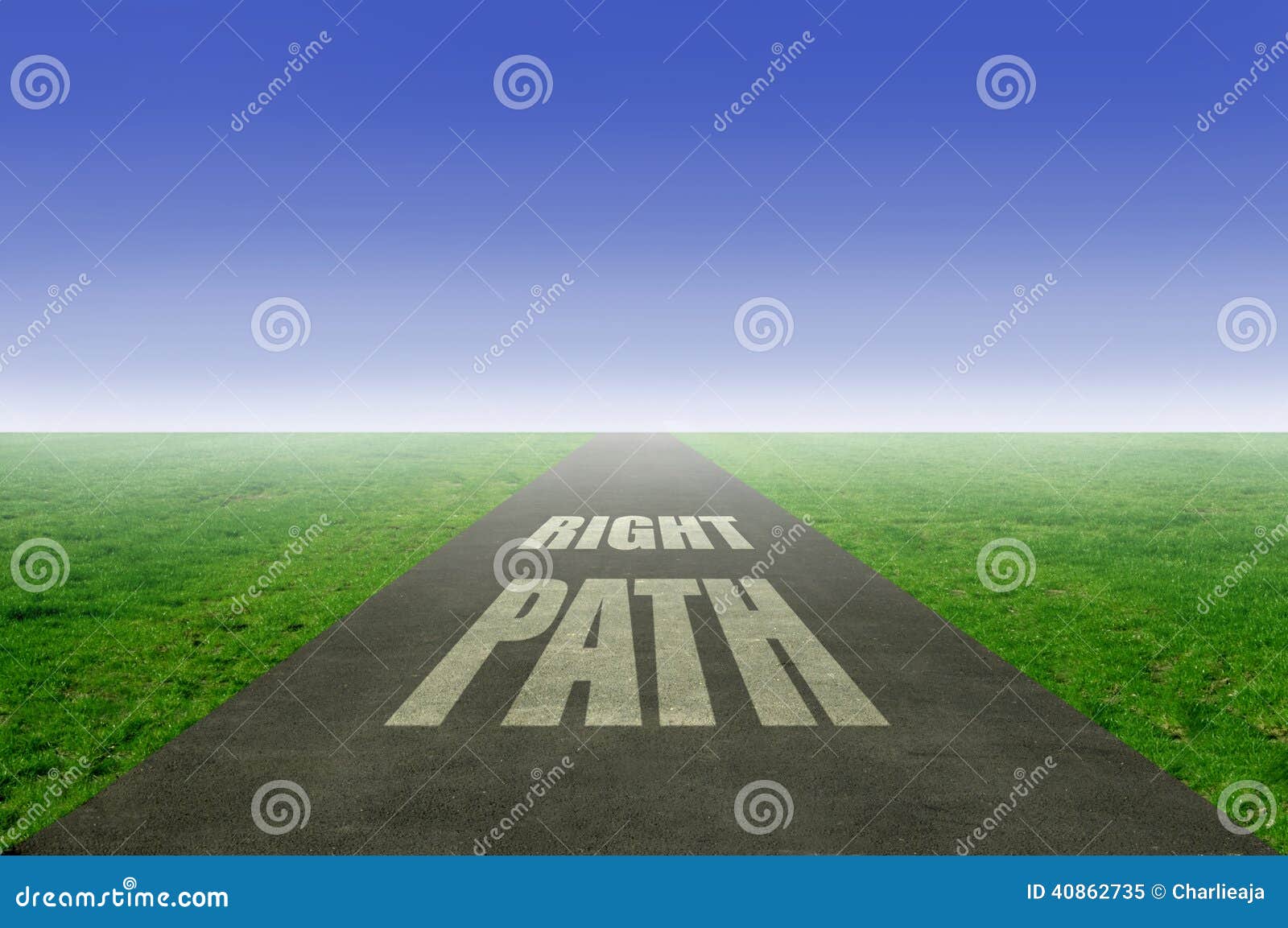 Right Path Sign Stock Photography | CartoonDealer.com #29084870