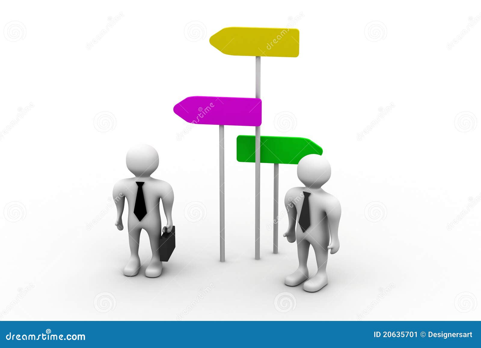 Right path to success stock illustration. Illustration of employee ...