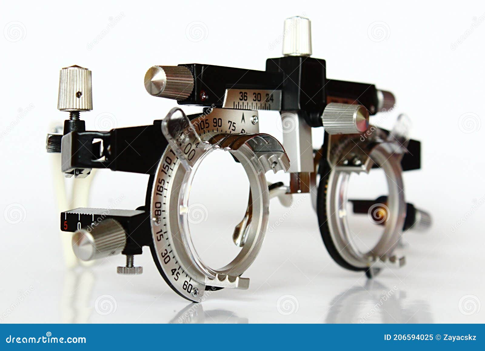 Progressive Lens Eye Trial Test Set Used For Refraction Test Of ...