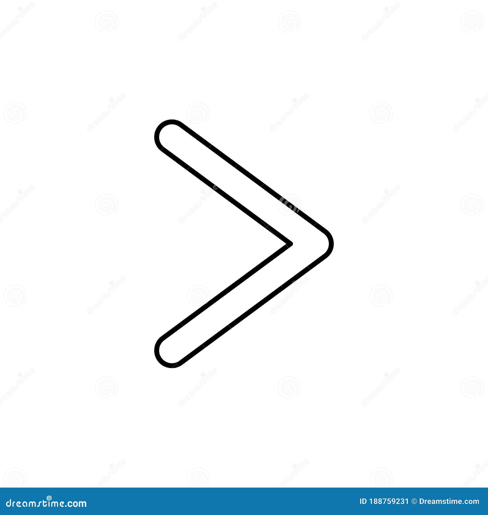 Right Sign Icon. Element of Image Sign for Mobile Concept and Web Apps ...
