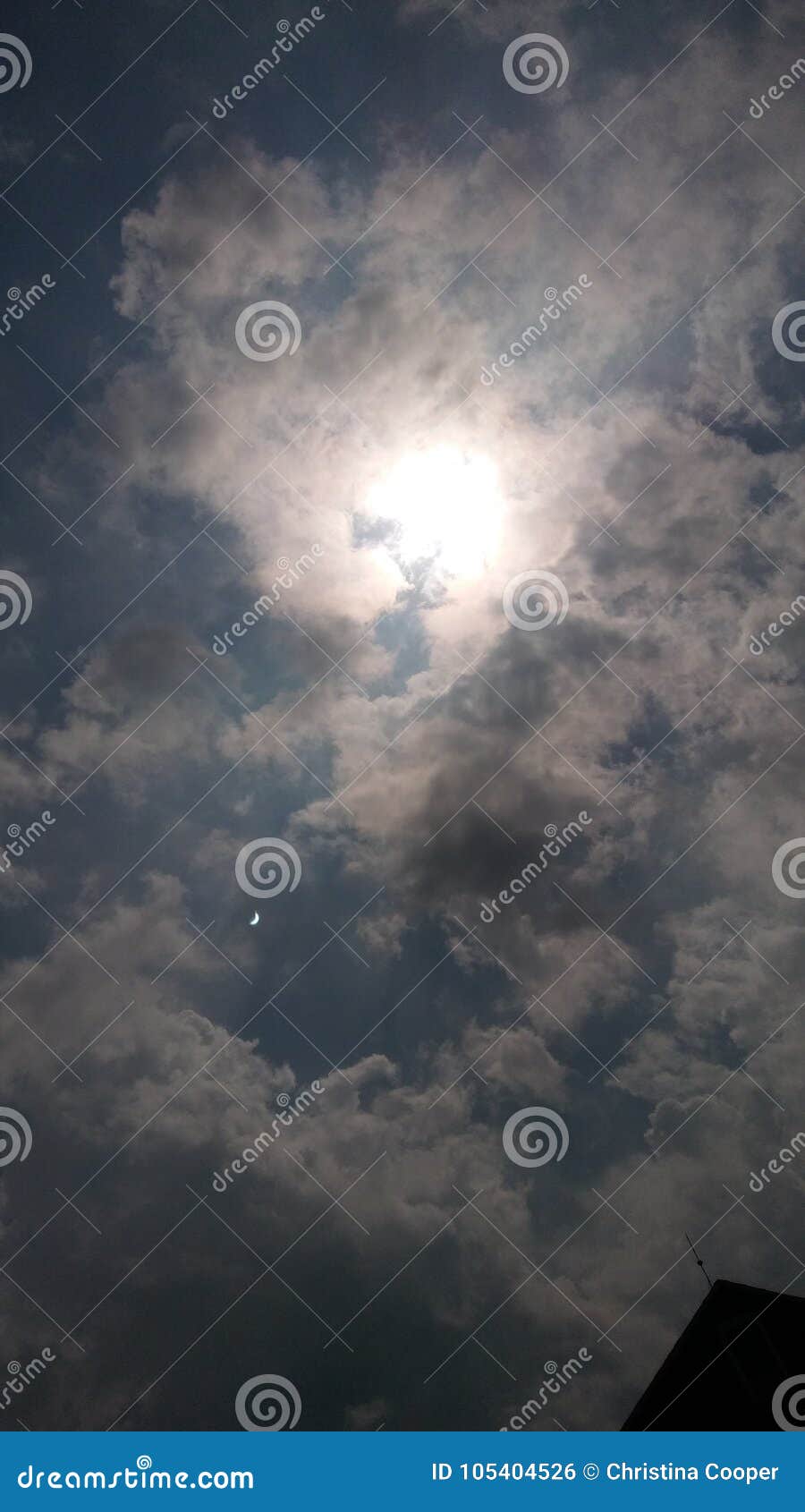 Before eclipse stock photo. Image of solar, eclipse - 105404526