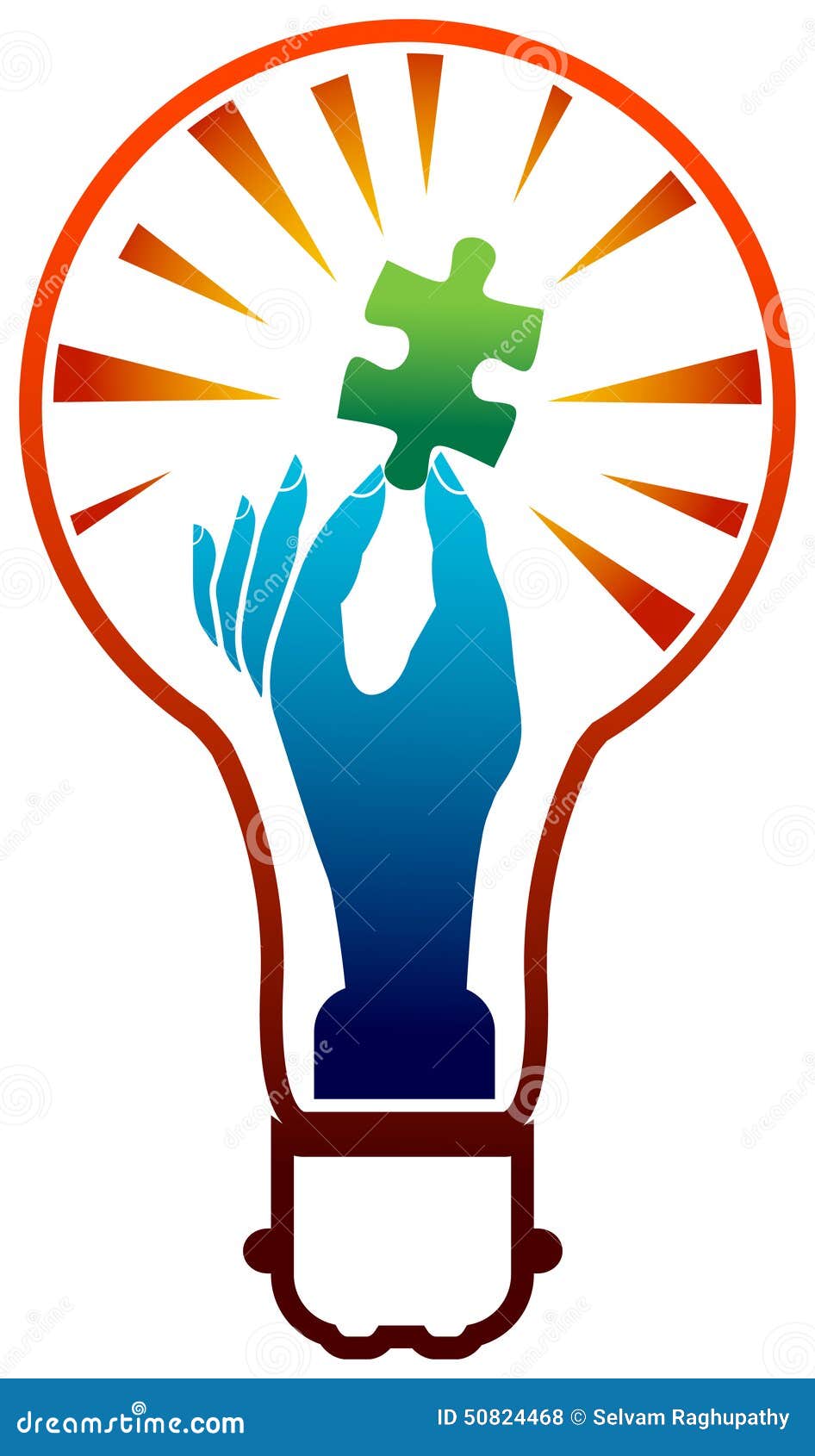 Right solution stock vector. Illustration of connection - 50824468