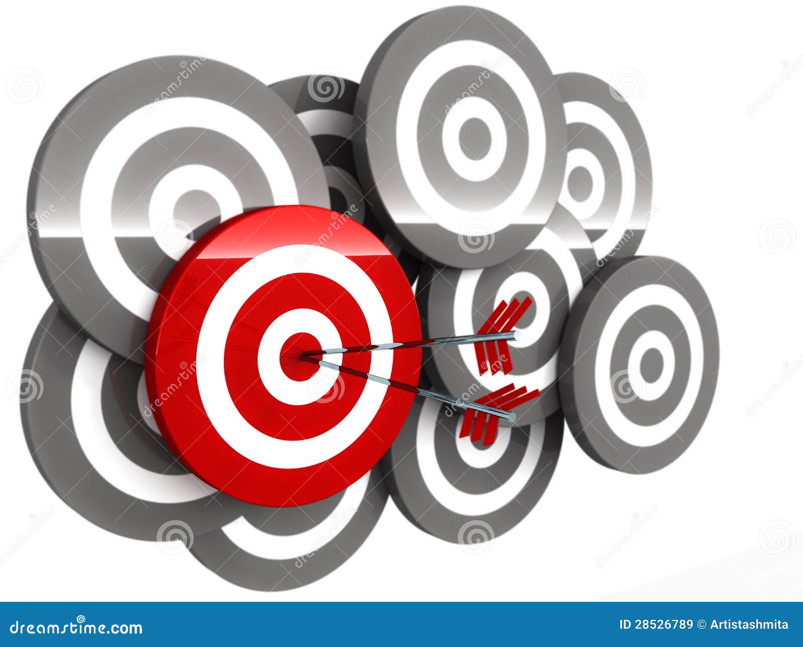 Right Target Royalty Free Stock Images - Image: 28526789