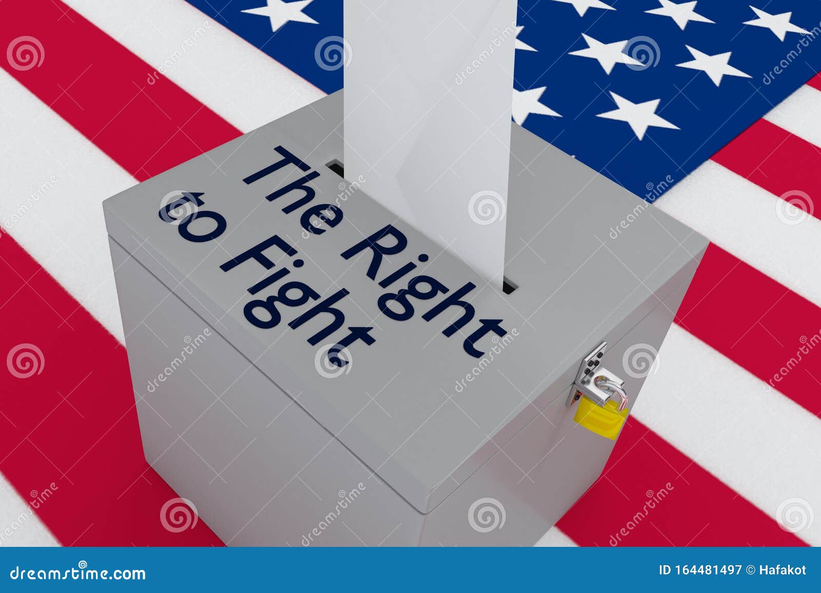 The Right to Fight concept stock illustration. Illustration of feminism ...