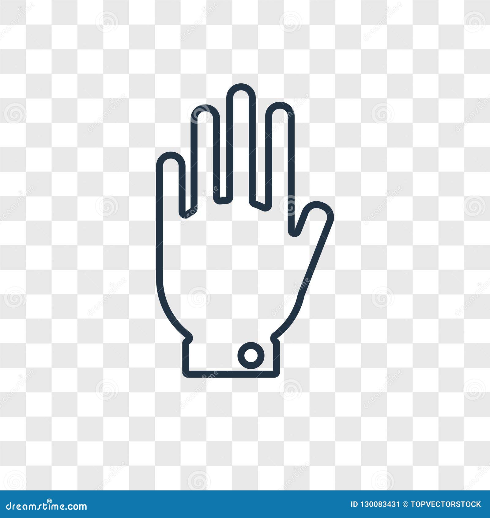 Right To Objection Concept Vector Linear Icon Isolated On Transparent ...