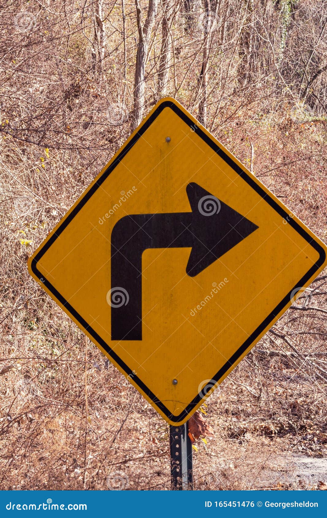 Sharp Right Turn Sign Royalty-Free Stock Photo | CartoonDealer.com ...