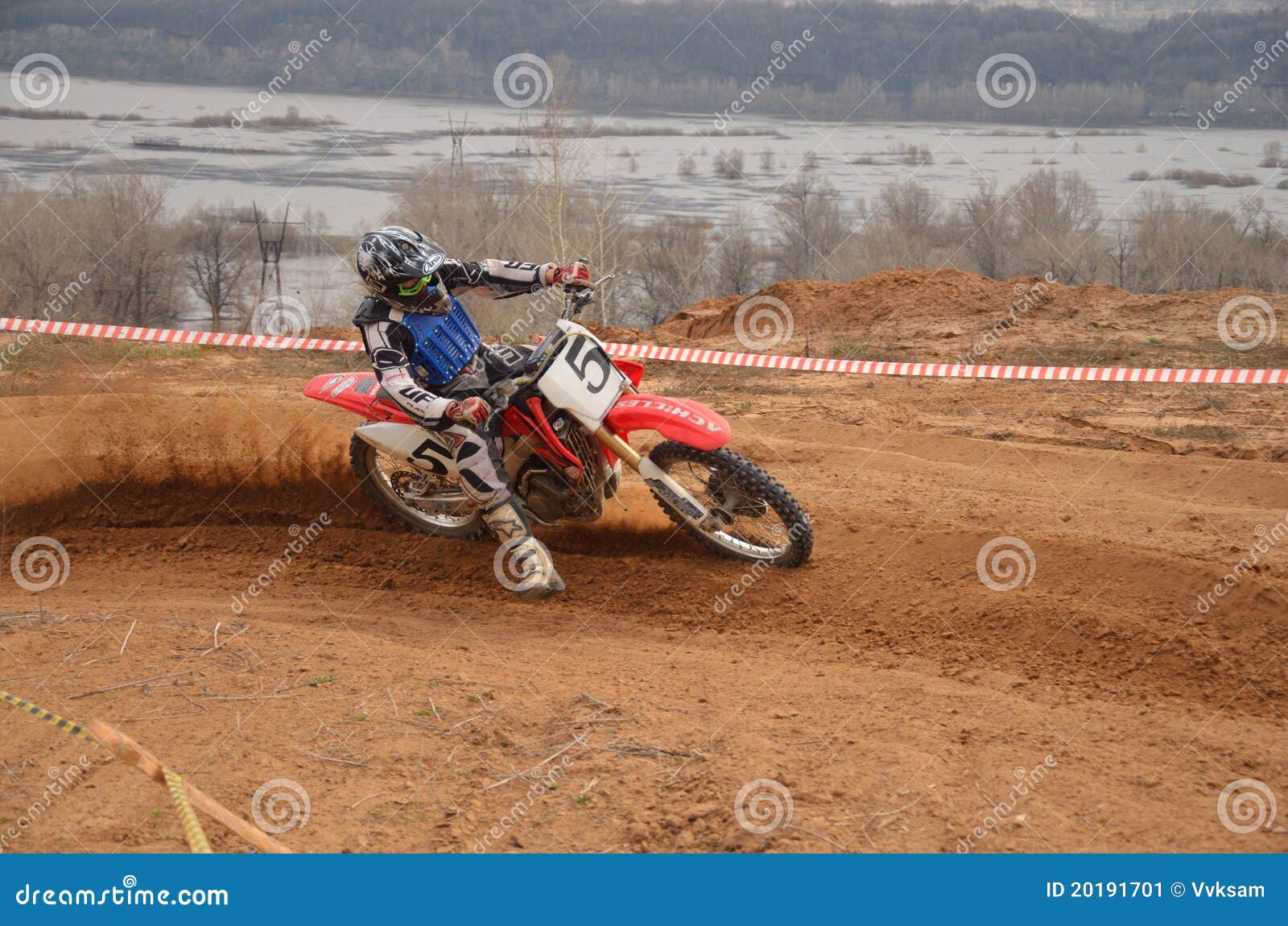 Right Turn on a Motorcycle with a Skid and Slip Editorial Photo - Image ...