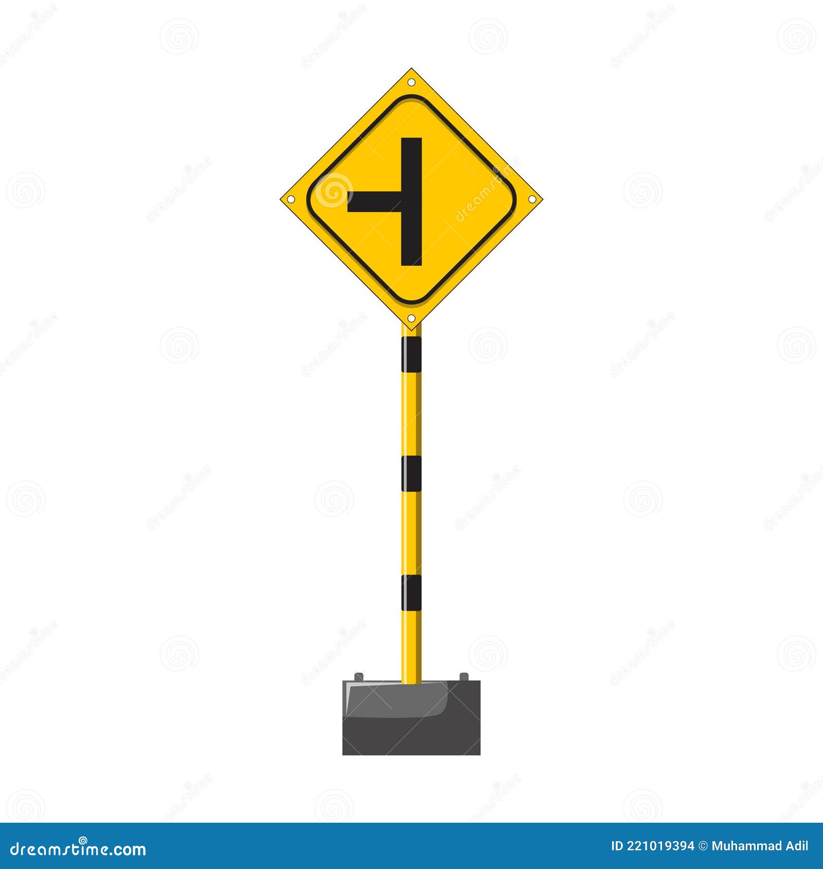 Warning Three Phase Power Symbol Sign, Vector Illustration, Isolate On ...