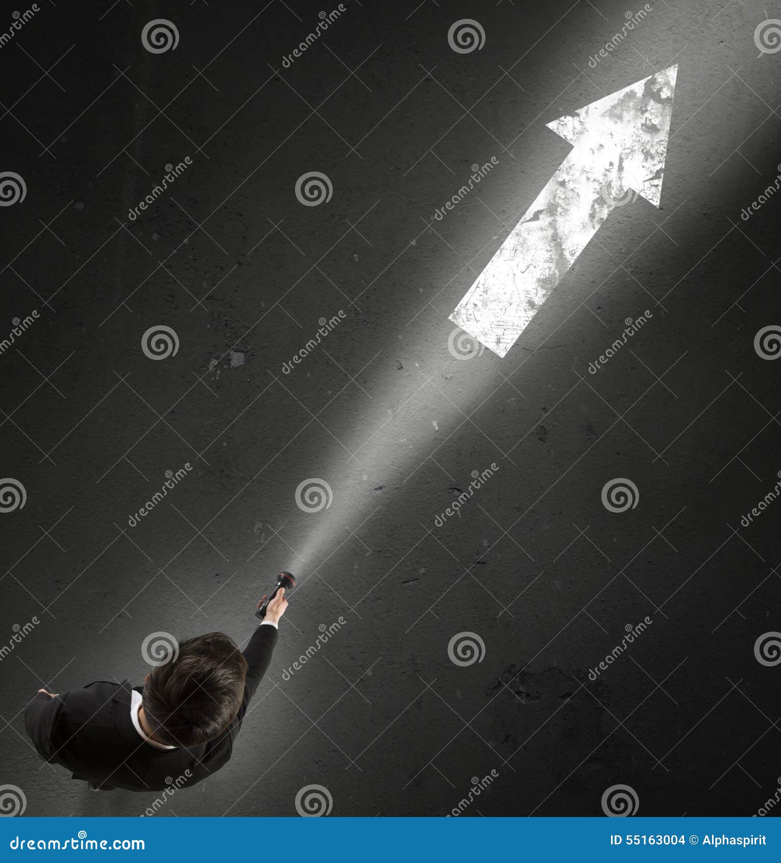 The right way stock photo. Image of follow, productivity - 55163004