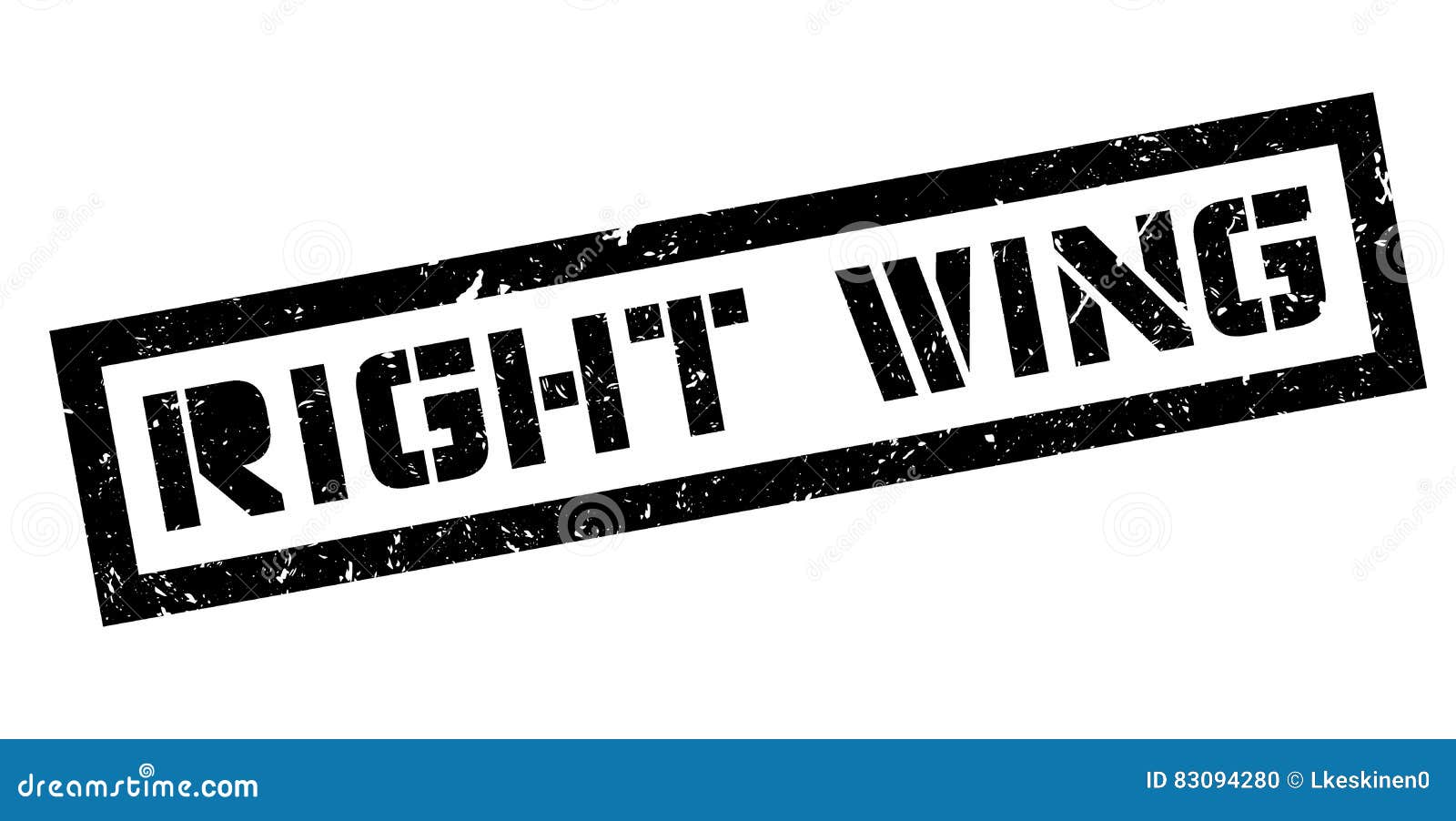 Right wing rubber stamp stock illustration. Illustration of insignia ...