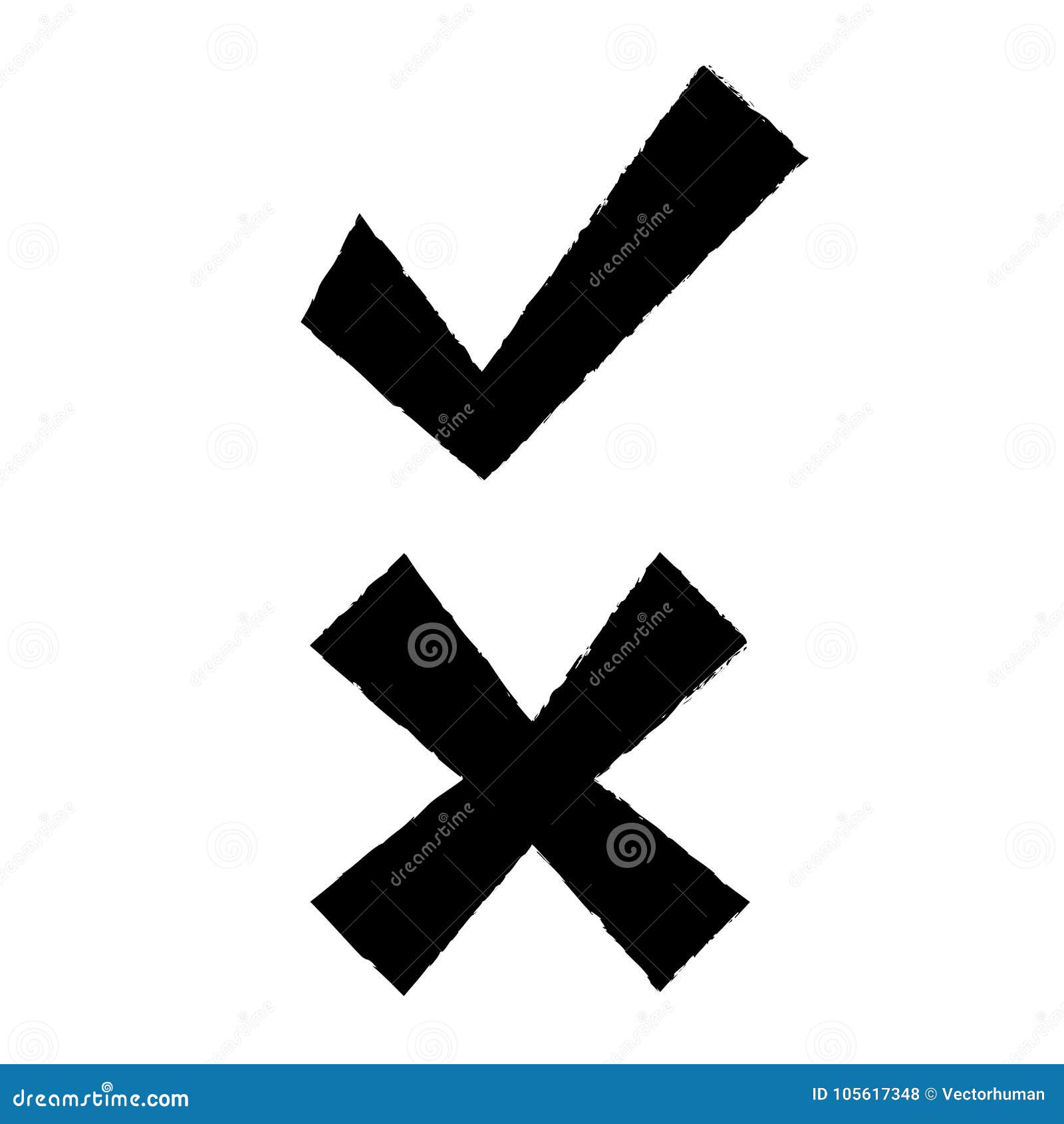 Wrong Black Round Symbol Isolated Stock Photo | CartoonDealer.com ...