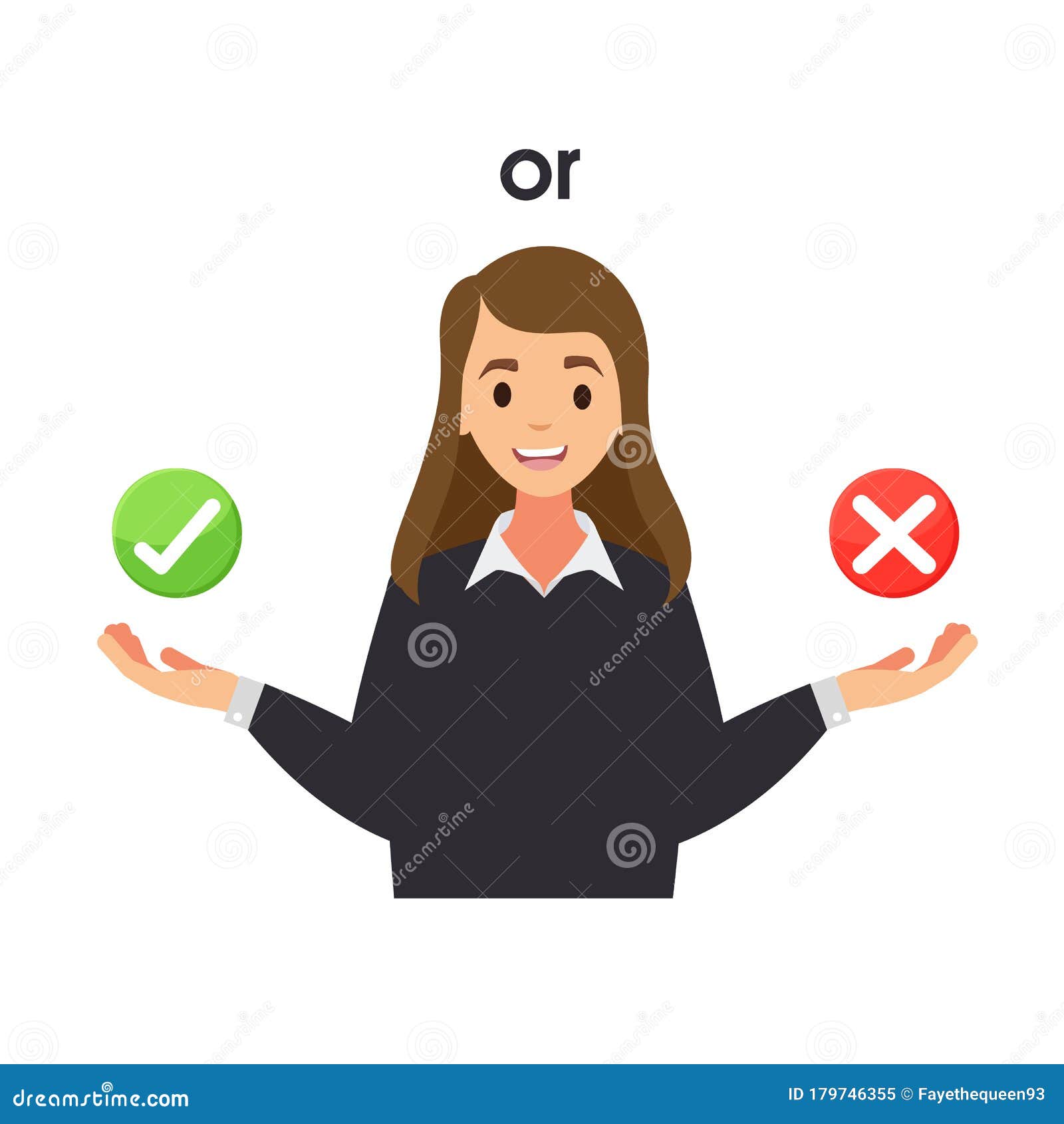 Right or Wrong Choice. True or False. Woman Decision between Right and ... Right or Wrong Choice. True or False. Woman Decision between Right and ...