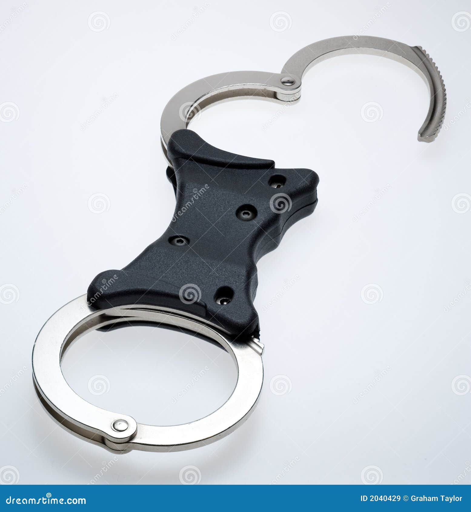 Rigid bar handcuffs stock image. Image of justice, rigid - 2040429