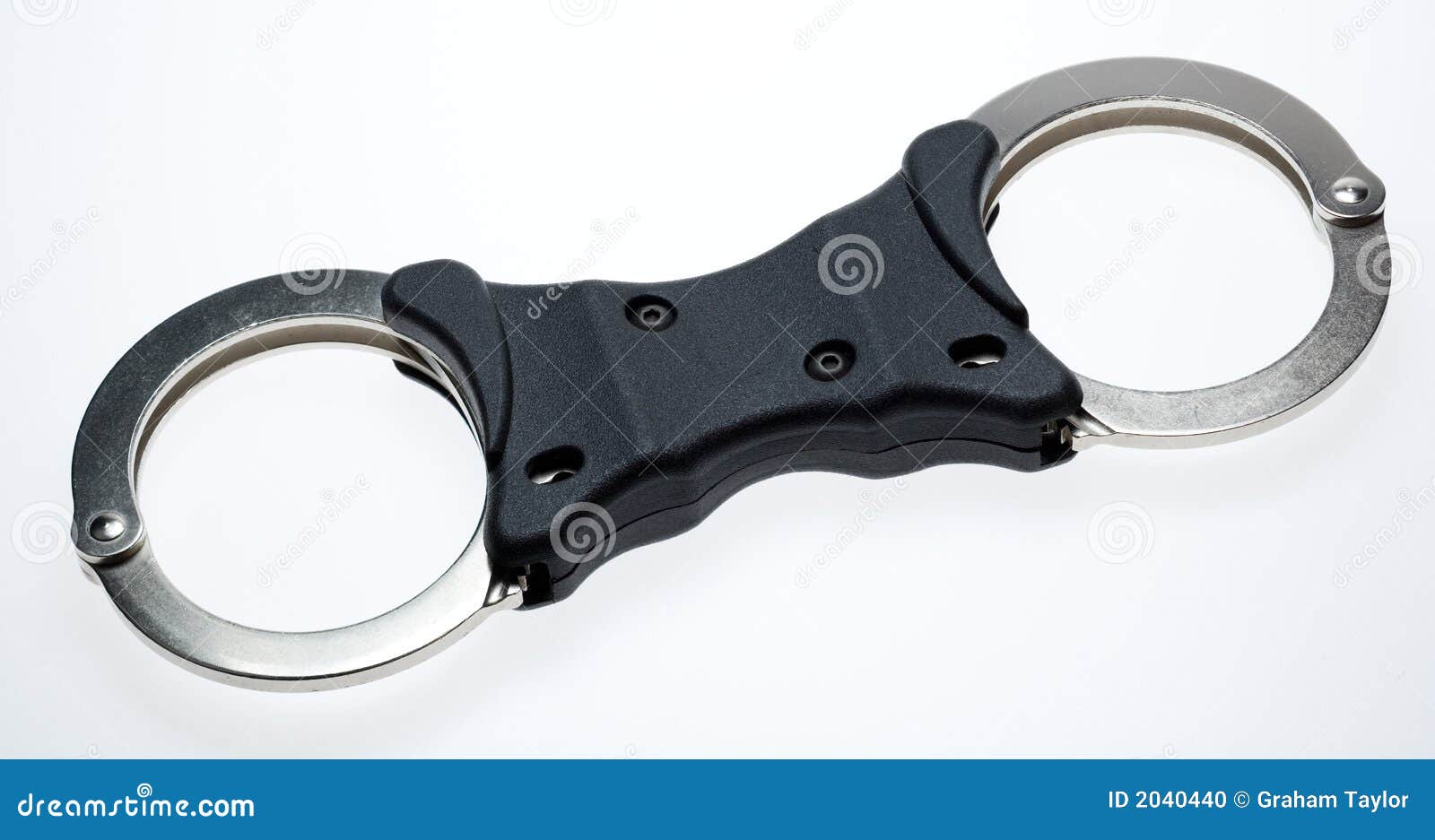 Rigid Bar Handcuffs Stock Photo - Image: 2040440