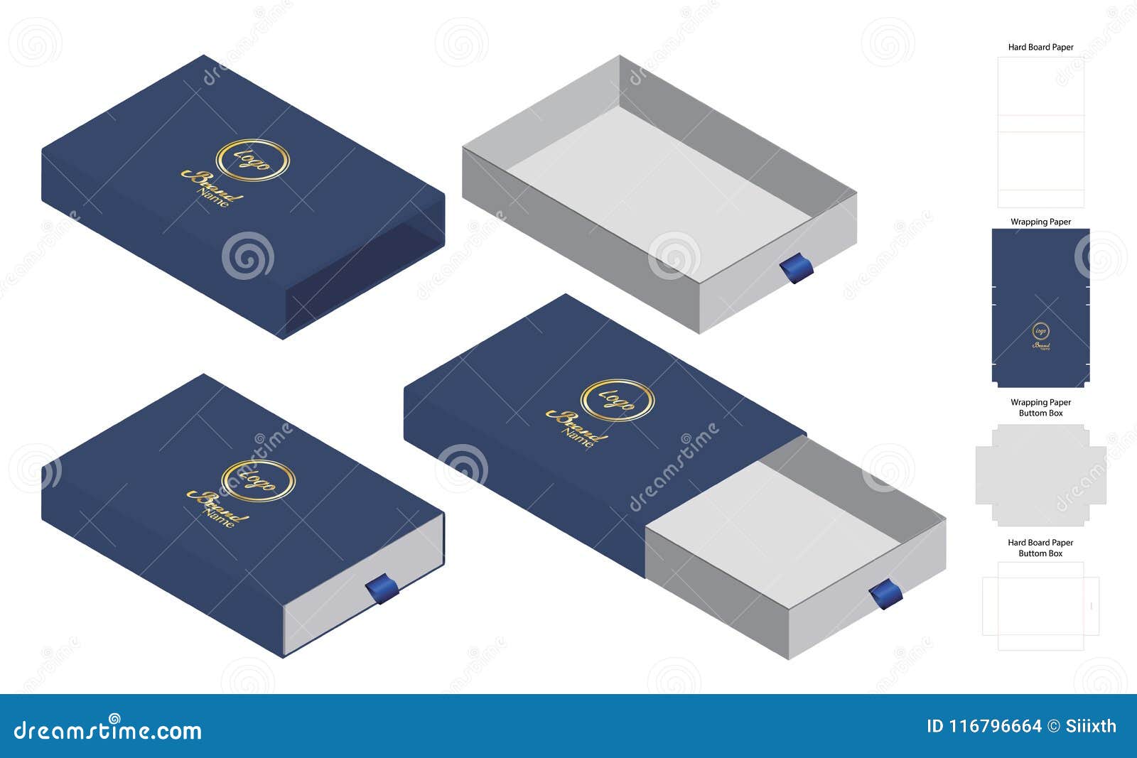 Box Packaging Design Template