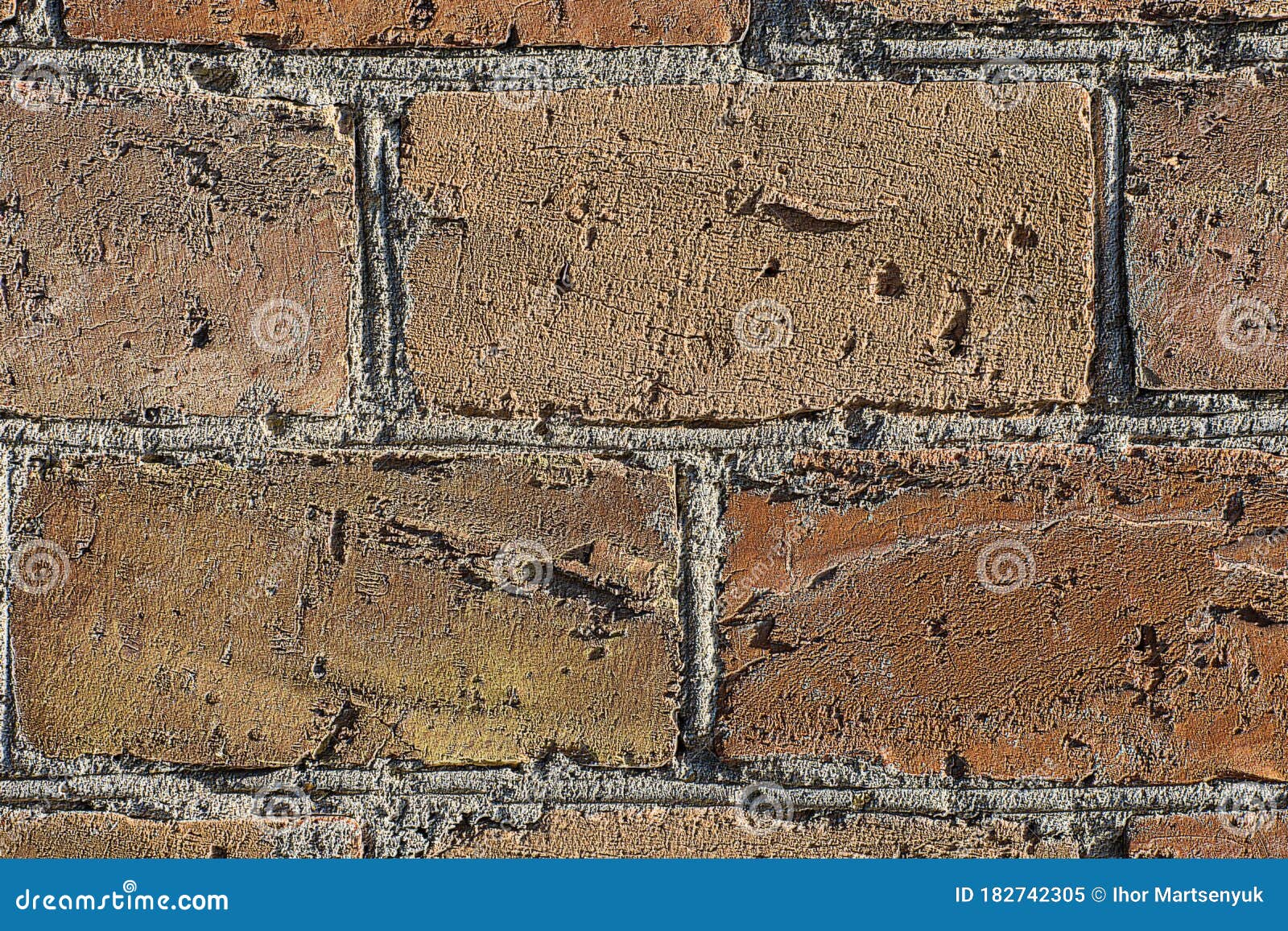 Rigid Texture for Design. Red Brick Wall Stock Image - Image of hard ...