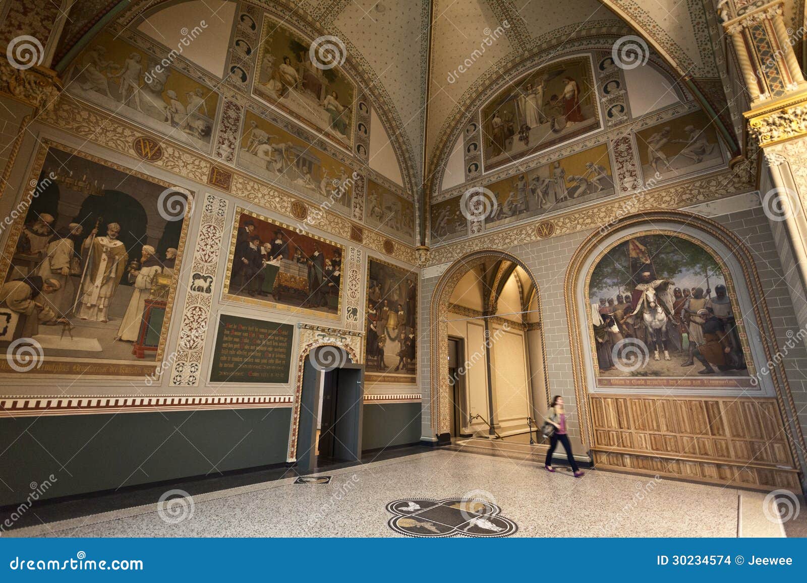 Rijksmuseum Amsterdam - Main Exhibition Hall Editorial Stock Image ...