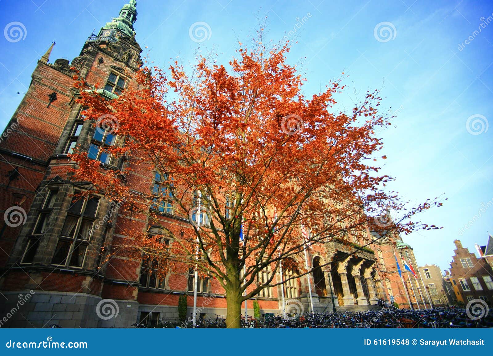 The Rijksuniversiteit Groningen Stock Photo - Image of ...