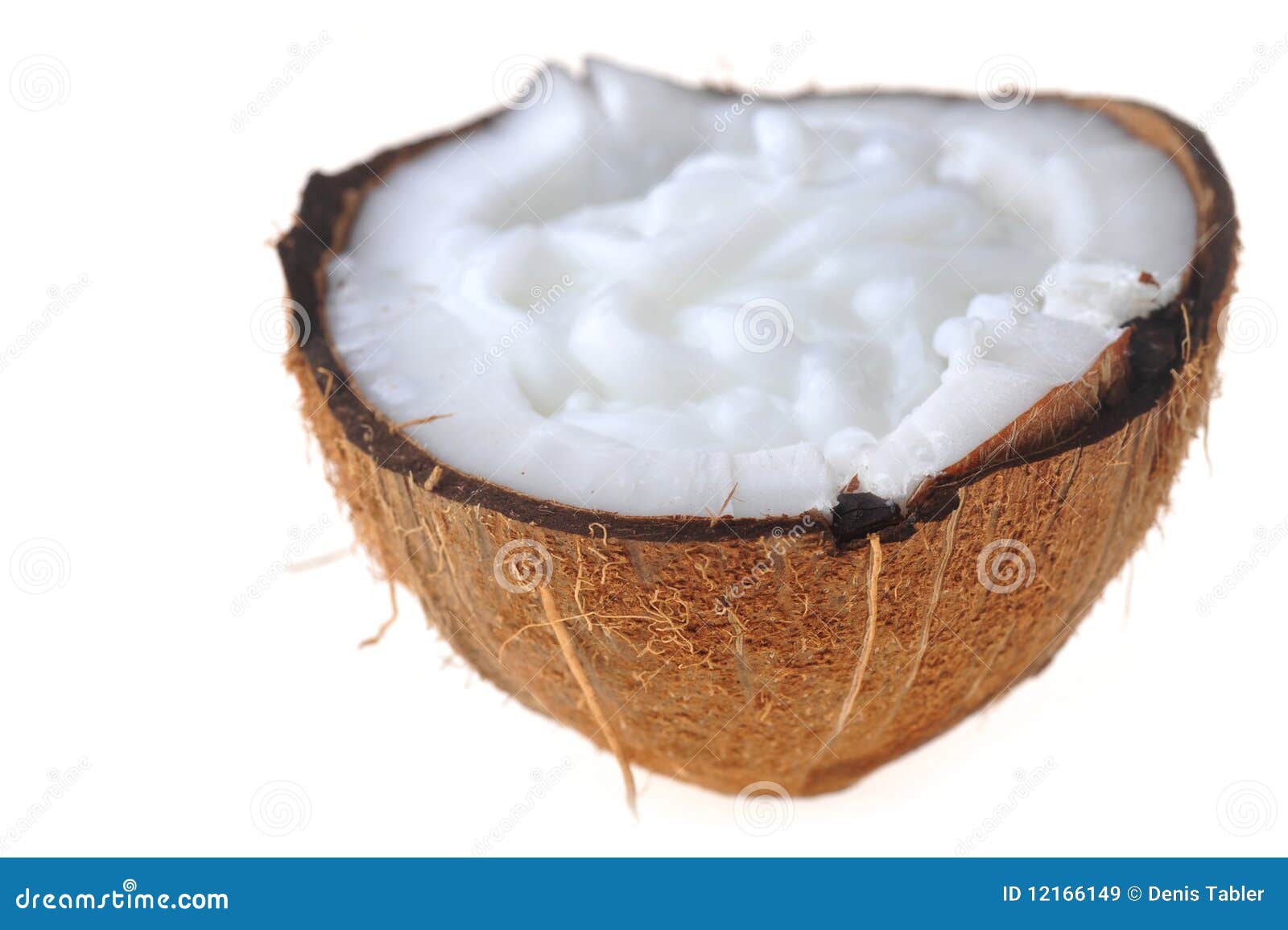 Rijpe kokosnoot stock afbeelding. Image of vrucht, gezond - 12166149