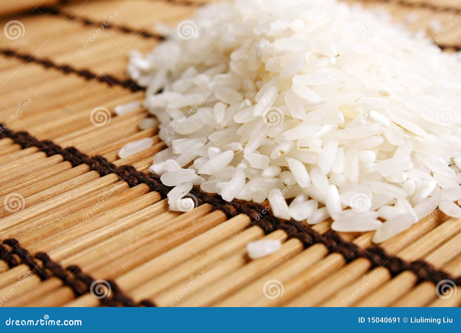 Rijst stock afbeelding. Image of diëet, keuken, chinees - 15040691