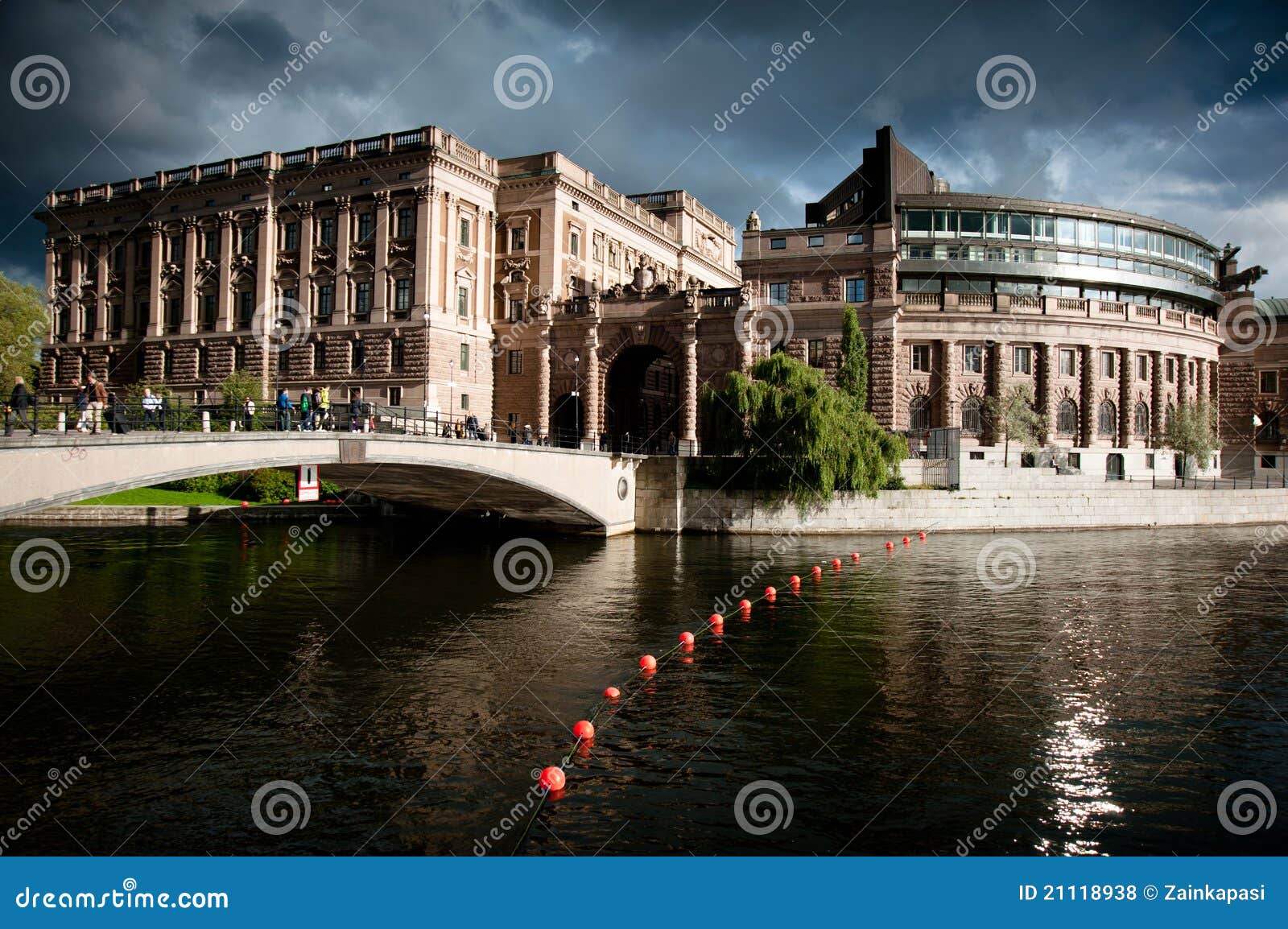 Riksdag Building in Stockholm Stock Photo - Image of parliament ...
