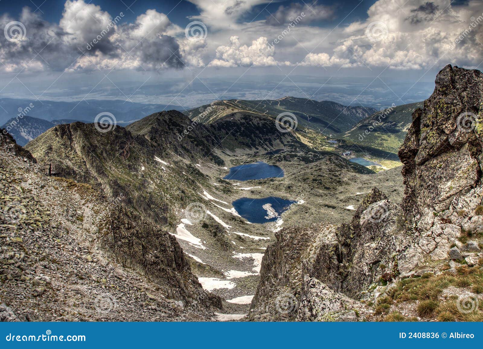 Rila 3 stock photo. Image of blue, clouds, rila, light - 2408836