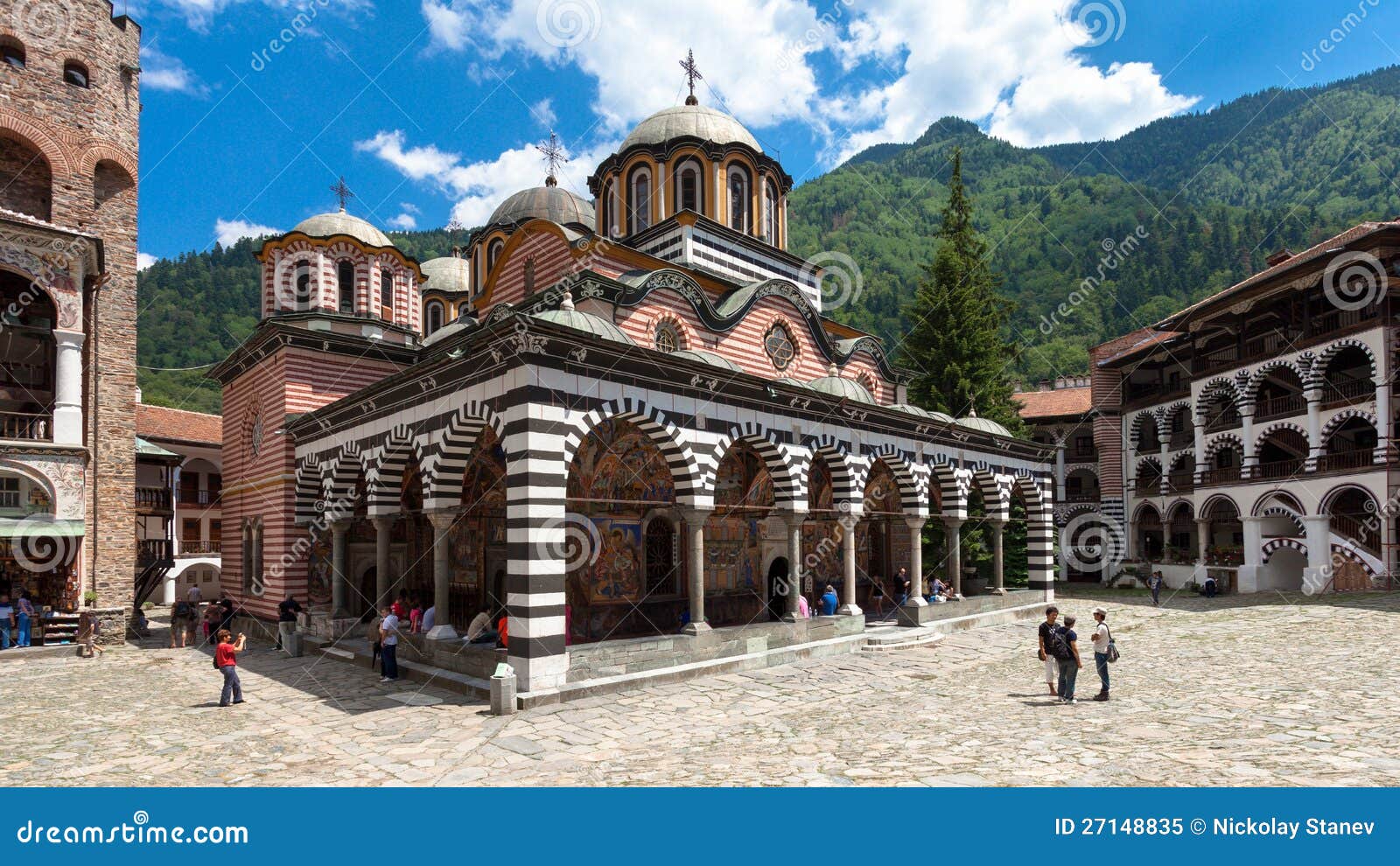 Rila Monastery Church editorial image. Image of europe - 27148835