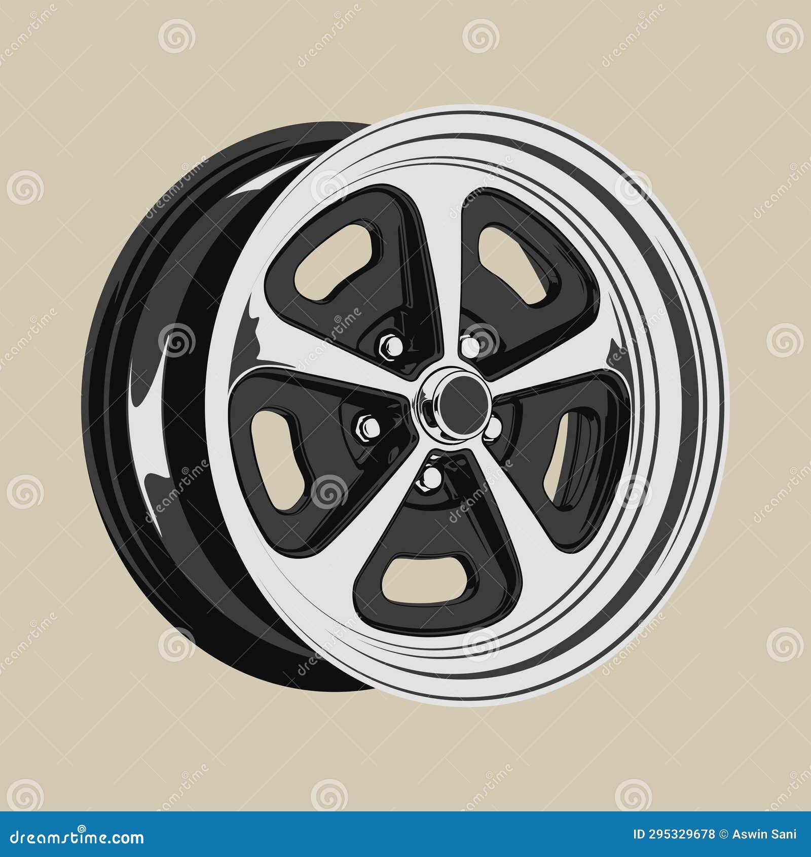 RIM - 002a stock vector. Illustration of wheel, drive - 295329678