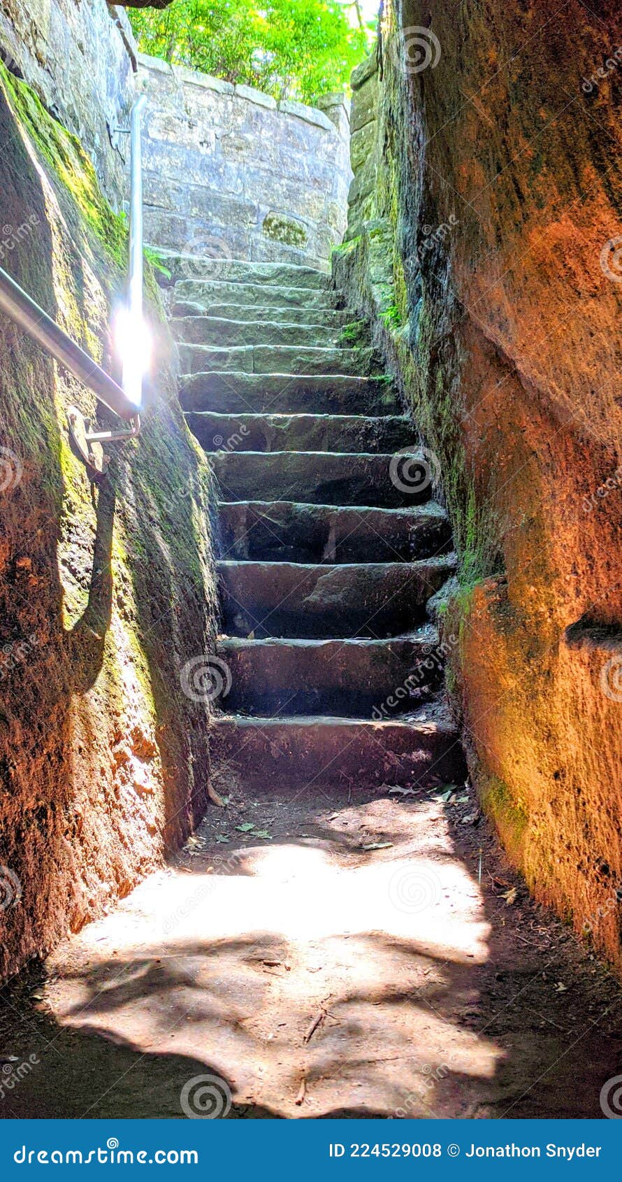 Rim Rock Caverns stock photo. Image of formation, tree - 224529008