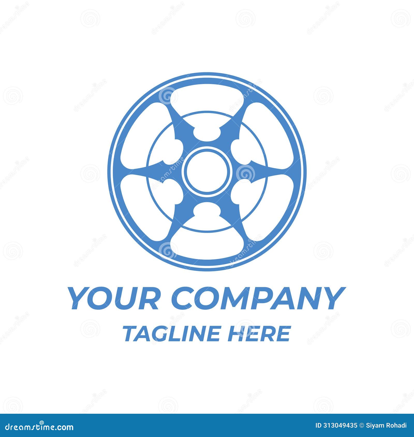 Rim Vector Logo Illustration Stock Vector - Illustration of speed ...