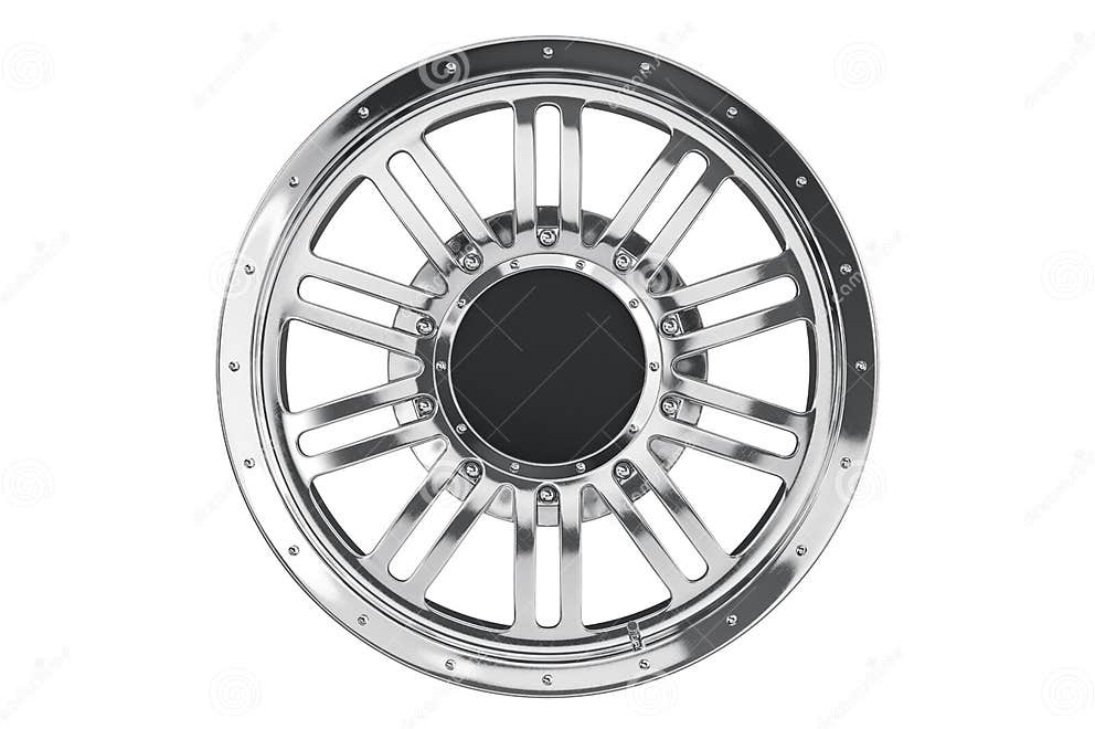 Rim wheel, front view stock illustration. Illustration of real - 91935762