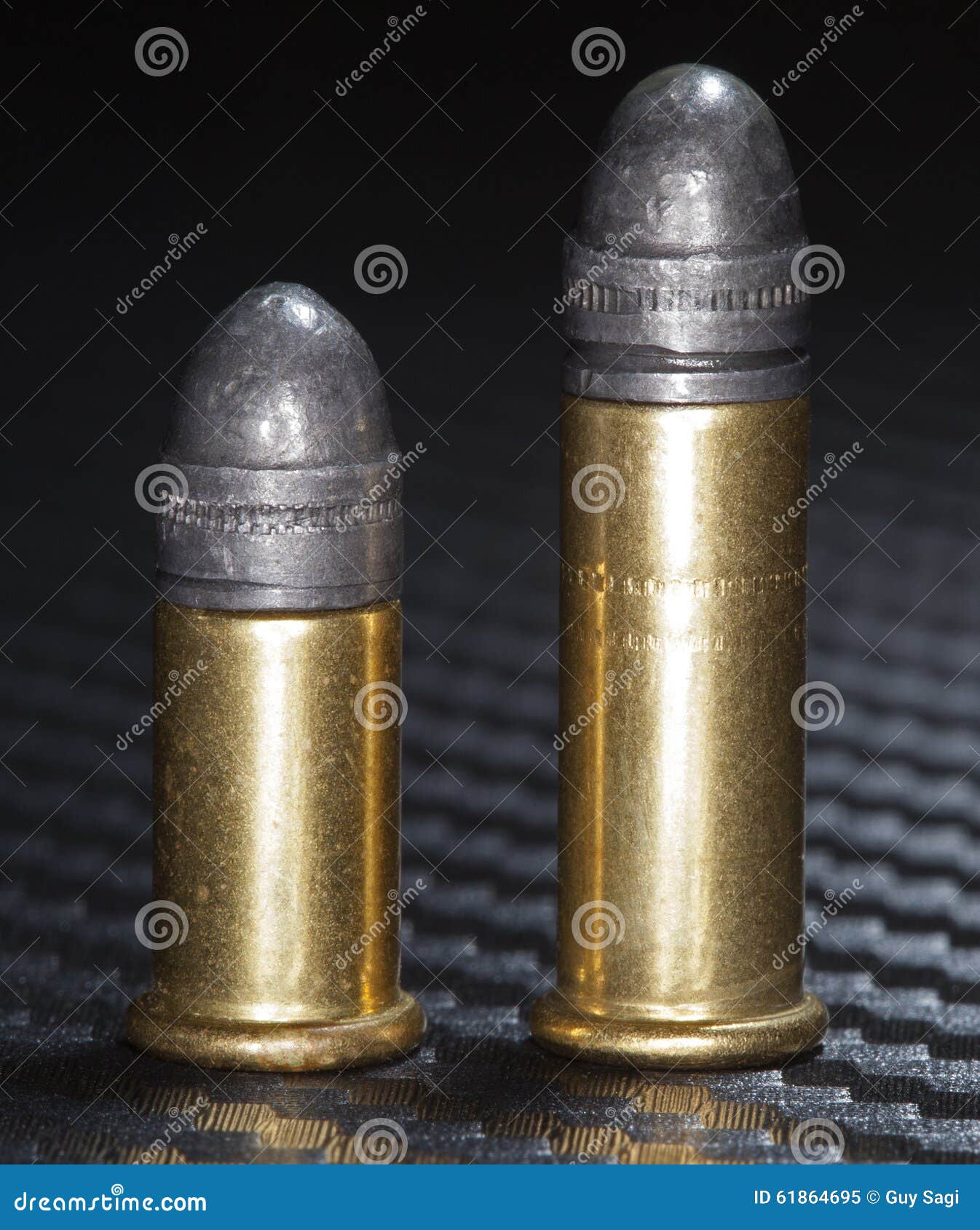 Rimfire cartridges stock image. Image of cartridge, metal - 61864695