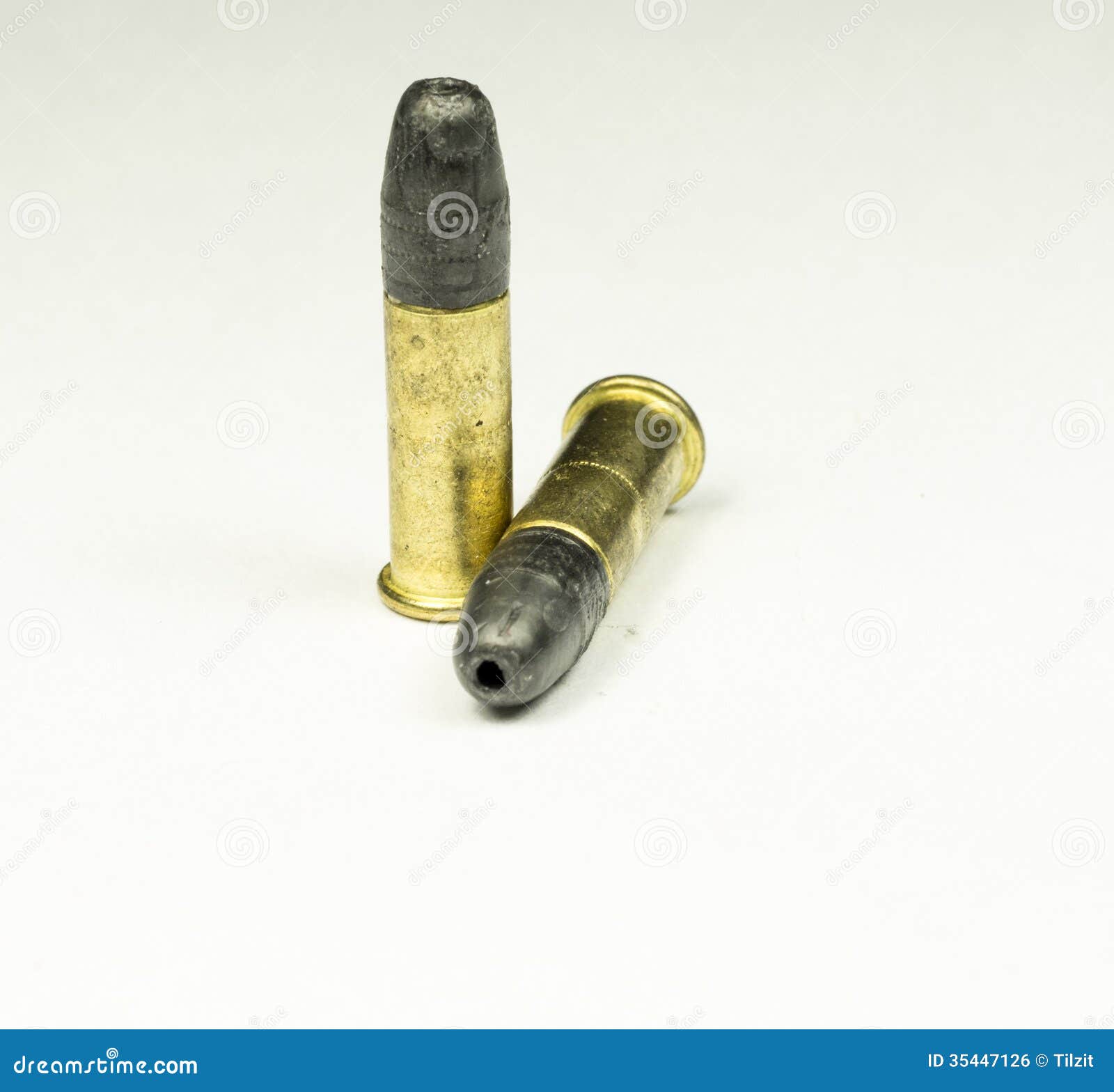 .22 Rimfire Kaliber Lang Geweer Stock Foto - Image of geval, zalven ...