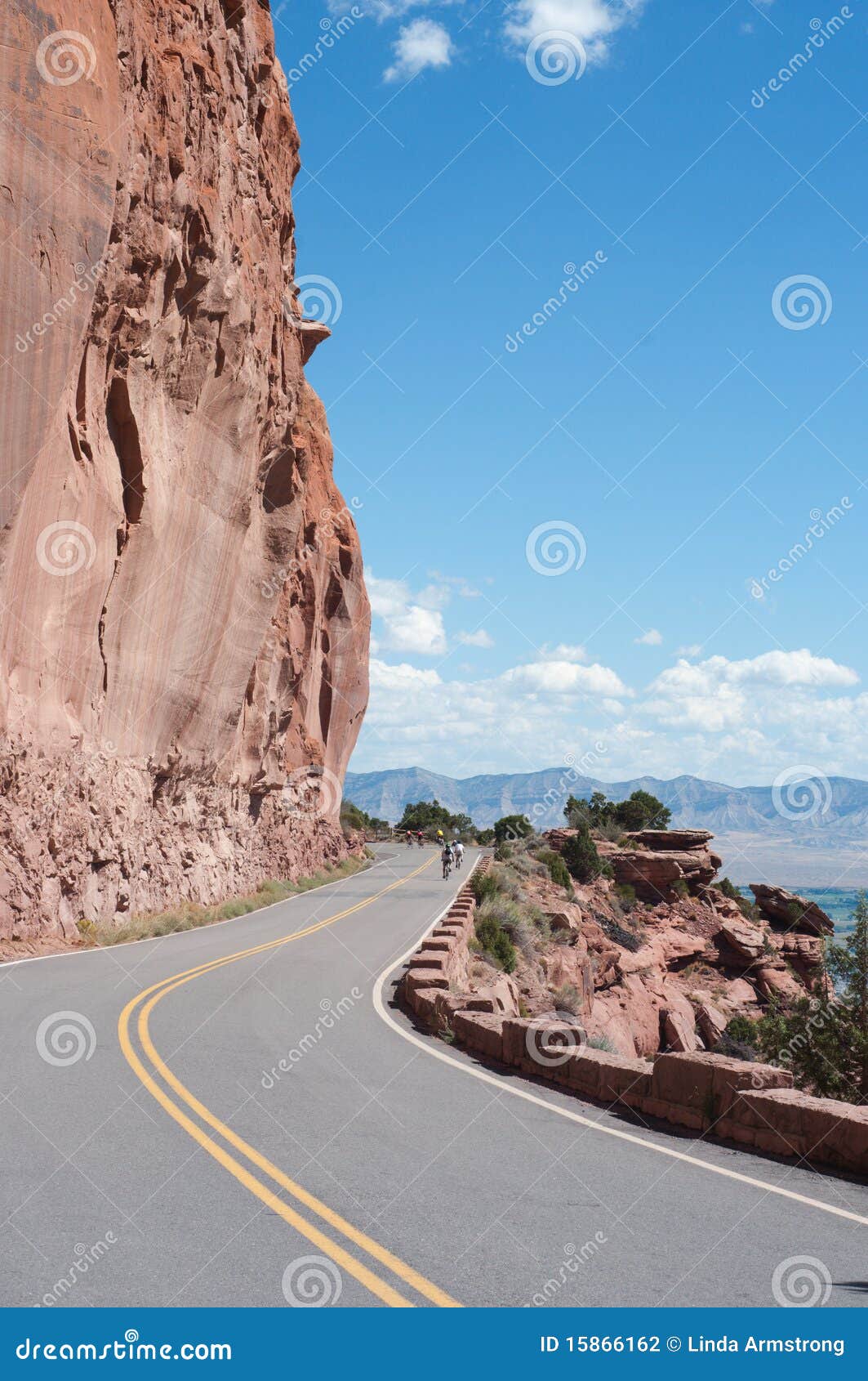 Rimrock Drive stock photo. Image of places, sunny, colorado - 15866162