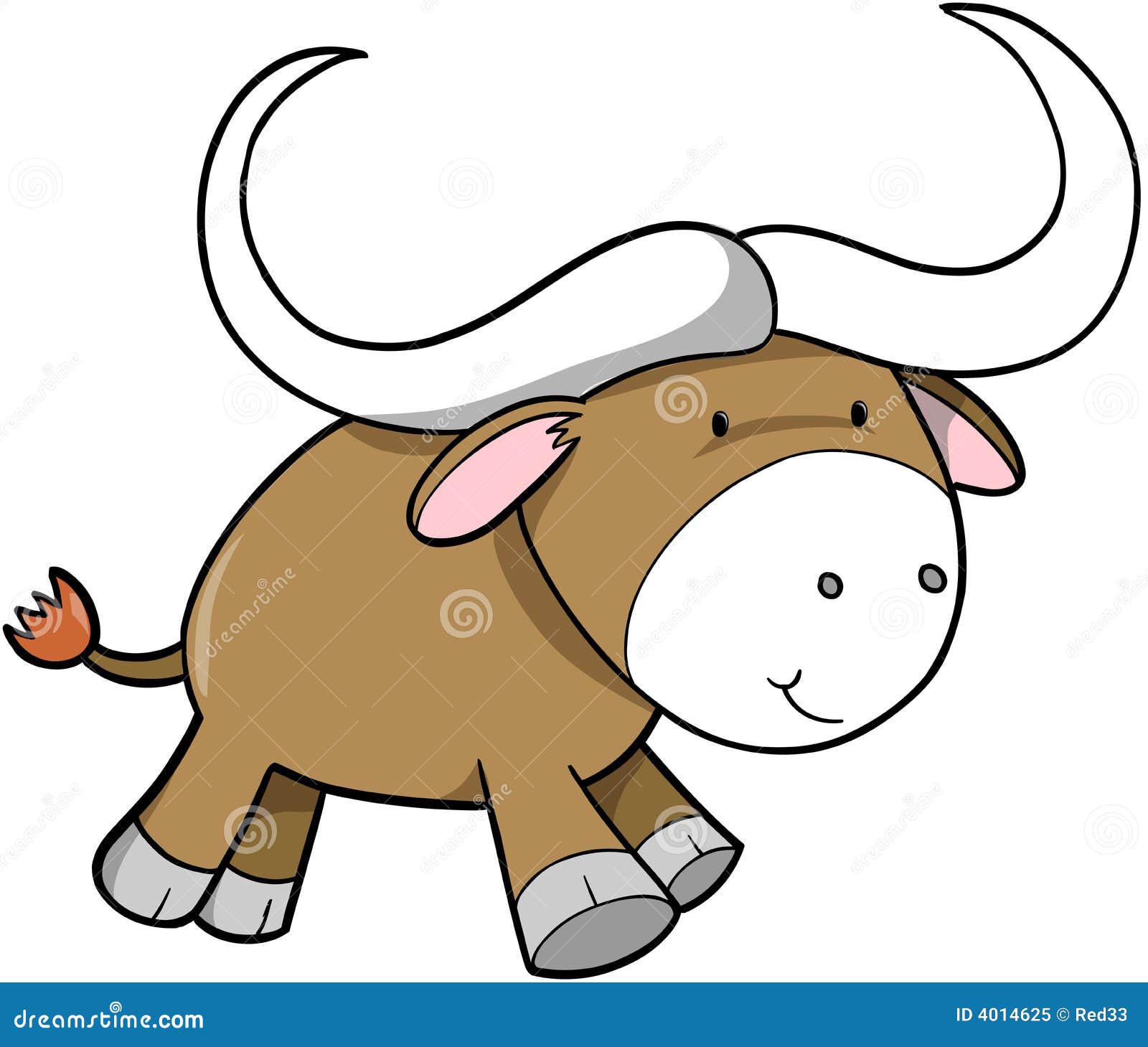 Rind-vektorabbildung vektor abbildung. Illustration von zoologisch ...