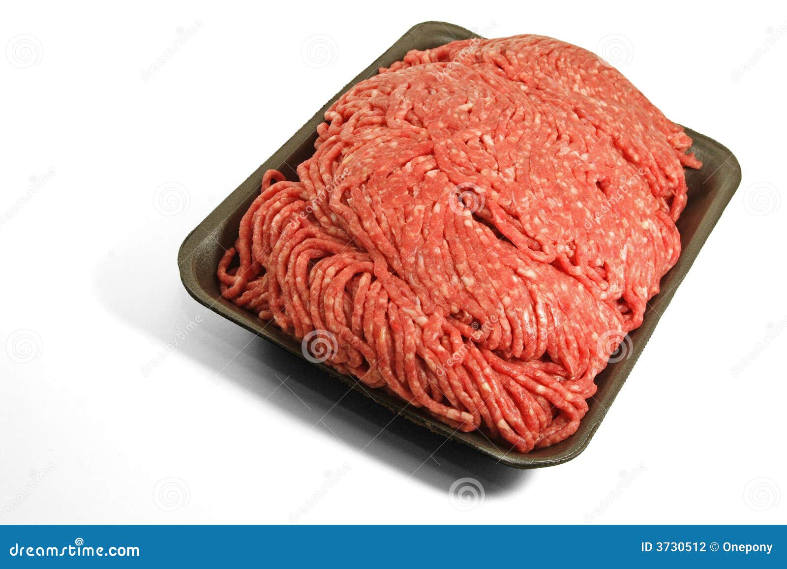 Rinderhackfleisch 2 stockfoto. Bild von nahrung, protein - 3730512
