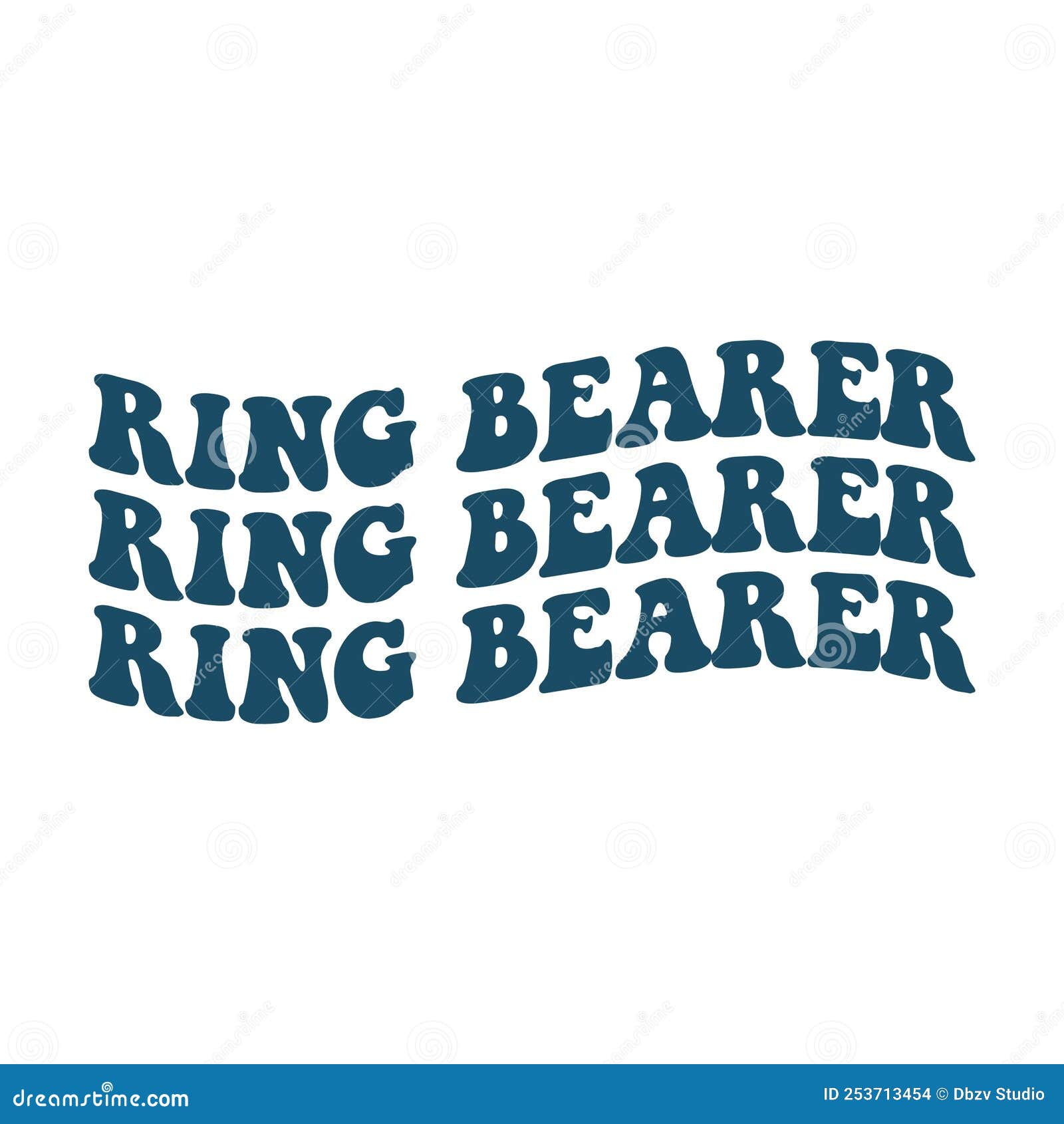 Ring Bearer Isolated Cartoon Vector Illustration. | CartoonDealer.com ...