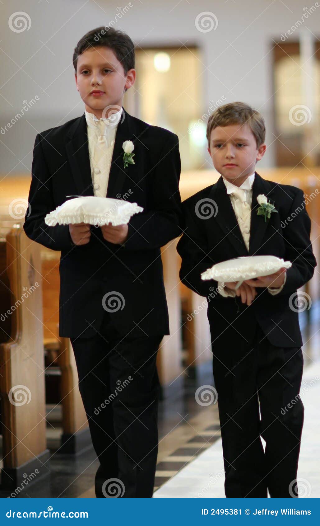 Ring Bearers stock image. Image of romance, rings, groom - 2495381