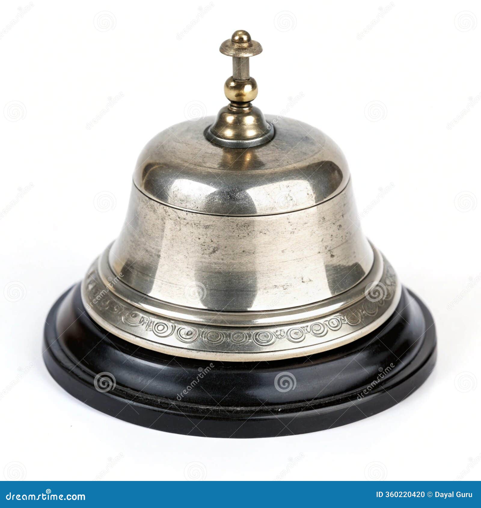 Ring Bell Object Isolated on Transparent Background Stock Illustration ...