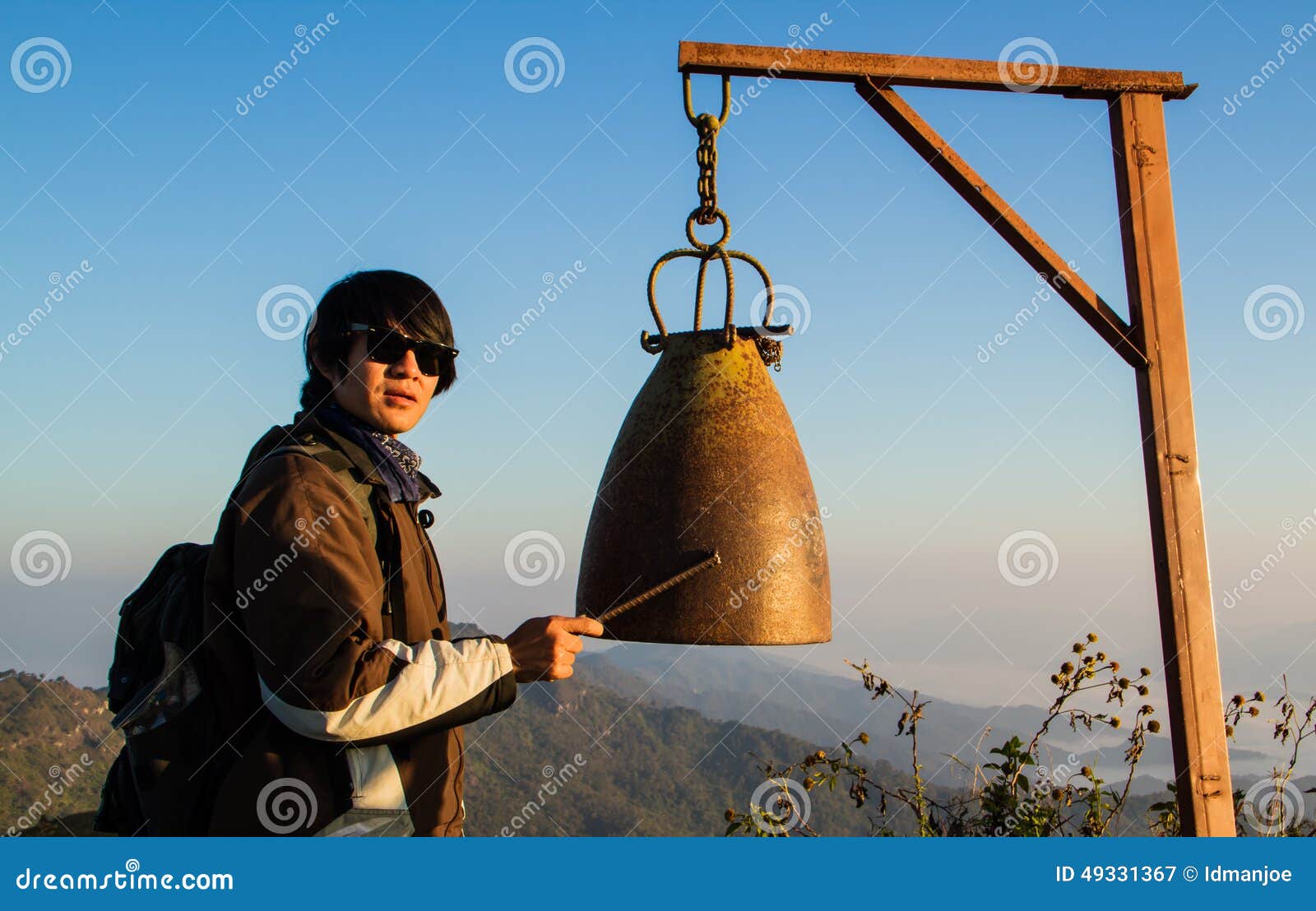 Ring the bell stock image. Image of religion, ornament - 49331367
