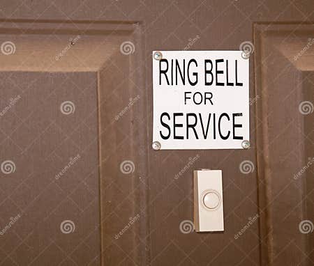 Ring bell for service stock photo. Image of service, bell - 26874146