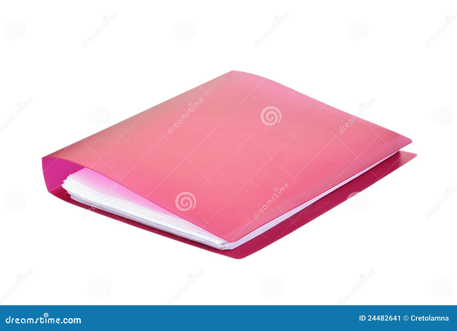 Ring binder. stock image. Image of white, binder, isolated - 24482641