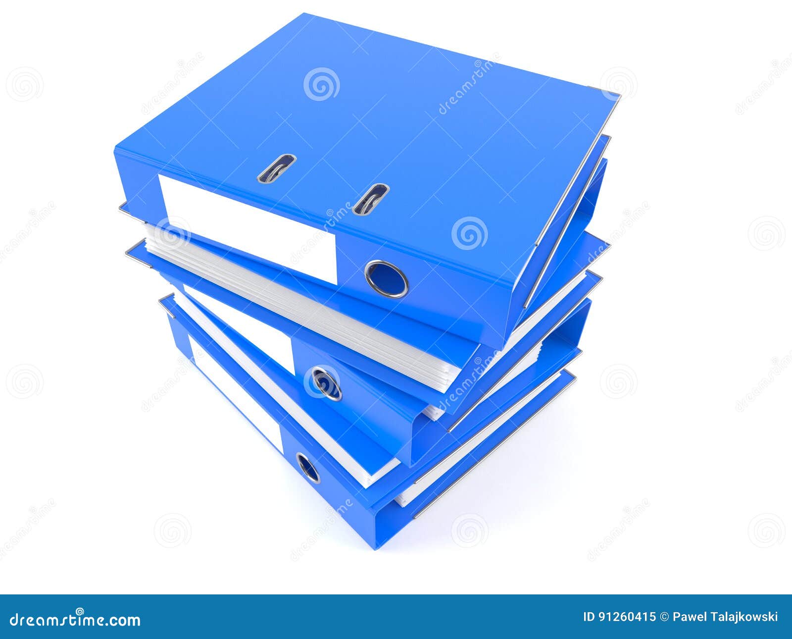 Ring binder stock illustration. Illustration of document - 91260415