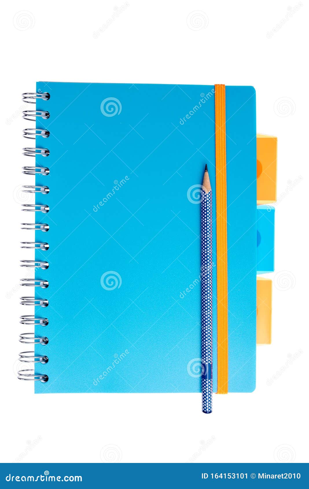 Ring Binder Notebook Isolated on White Stock Image - Image of ...