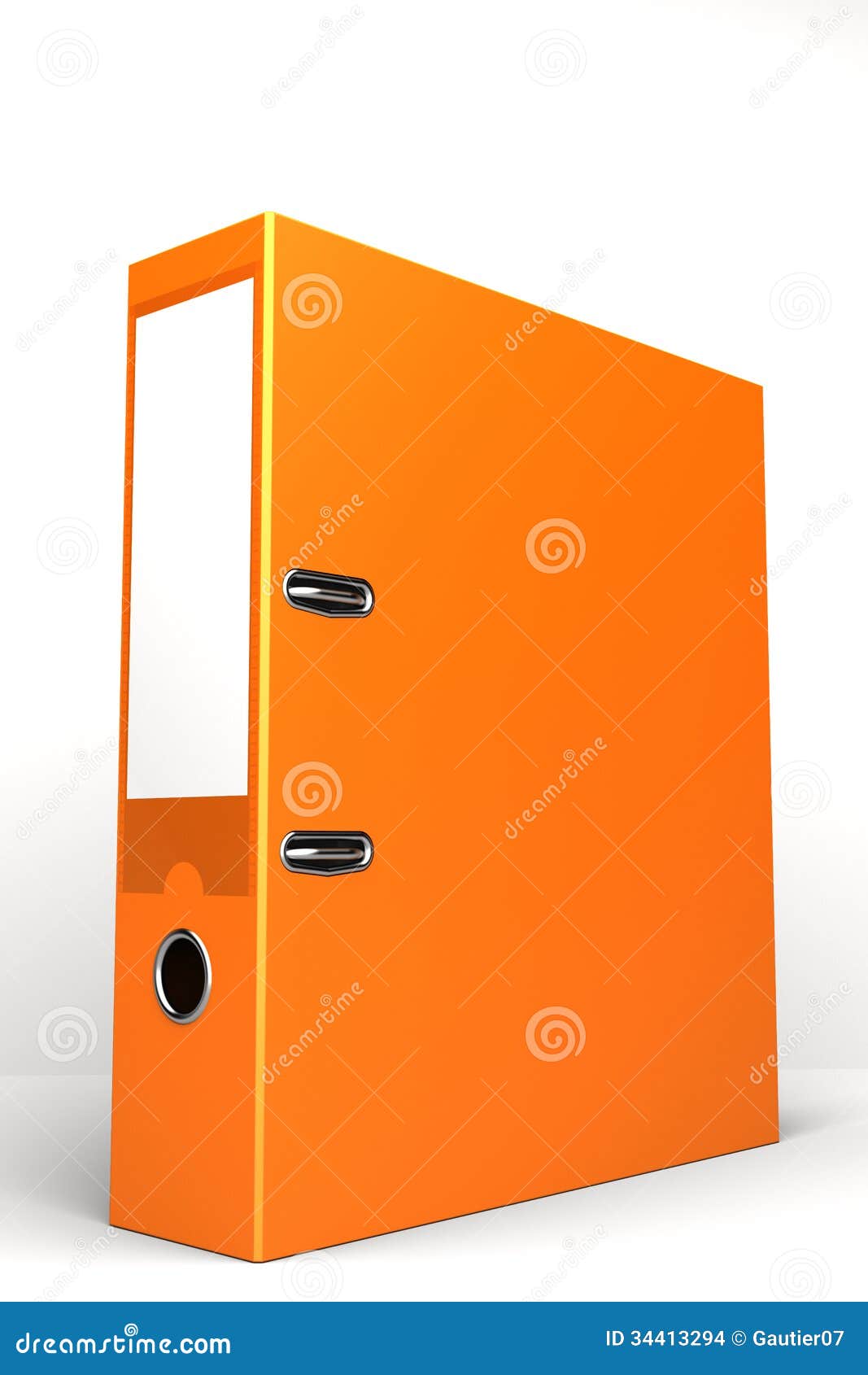 Ring binder stock illustration. Illustration of file - 34413294
