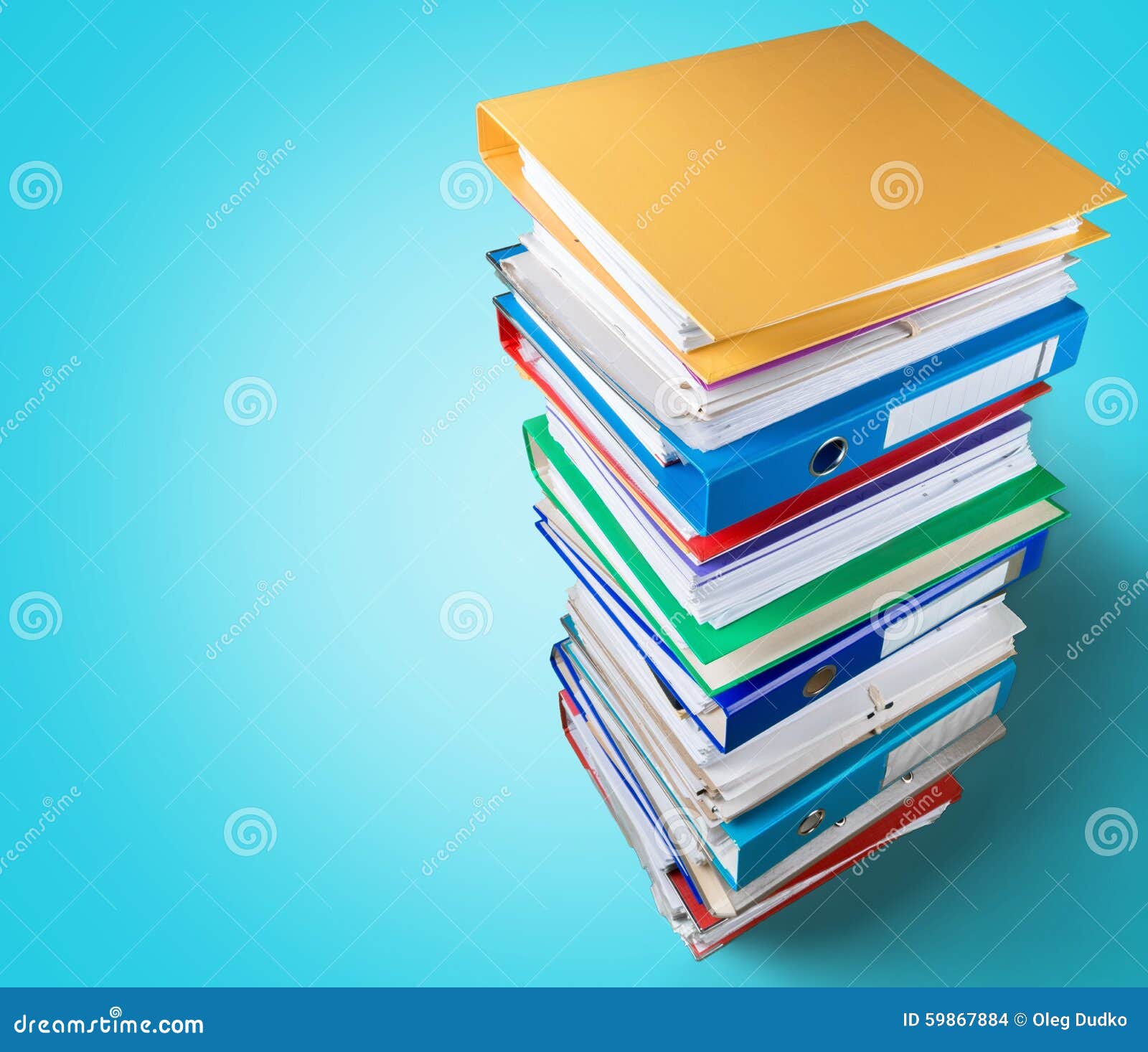 Ring Binder Stack stock photo. Image of heap, chaos, ring - 59867884